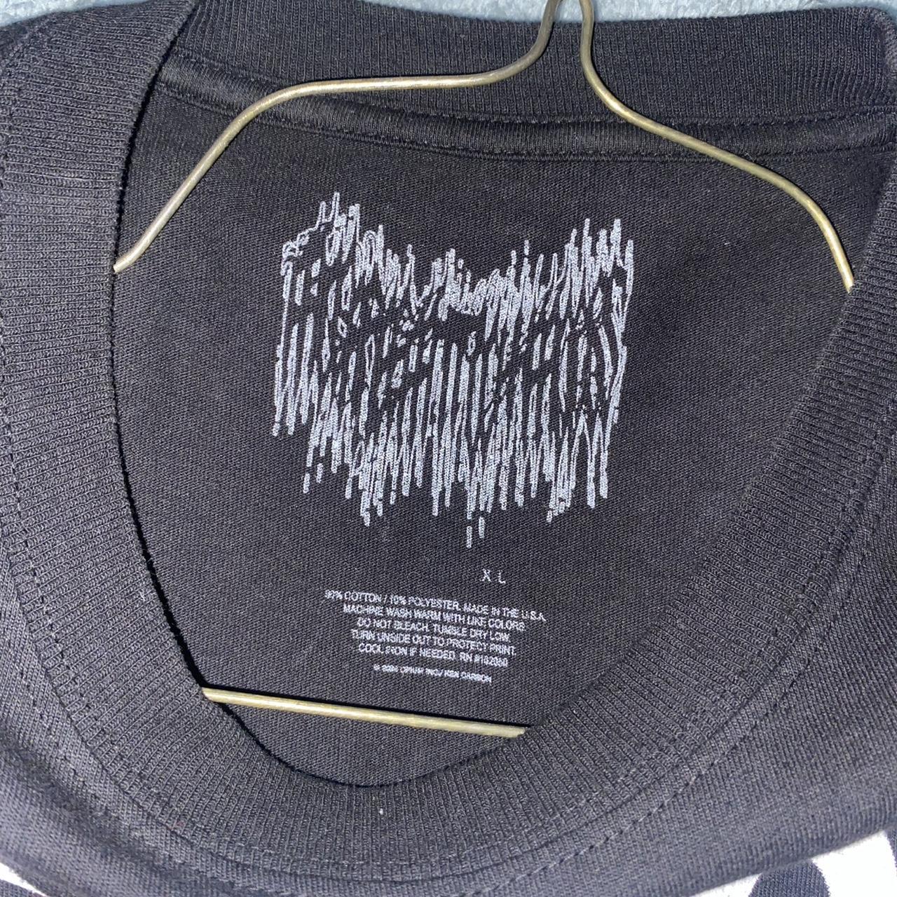 Black & white.ken Carson tour merch worn once... | Depop