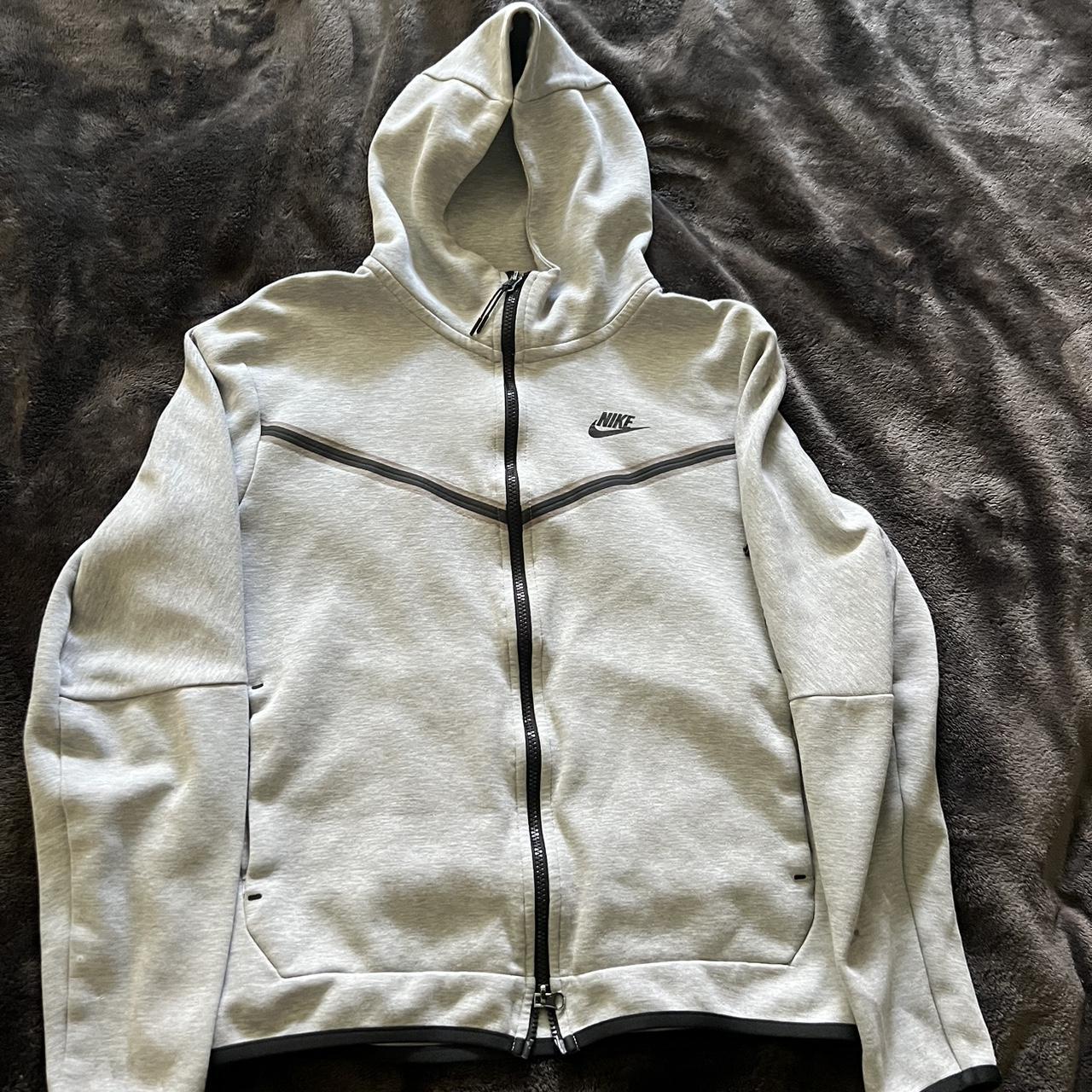 Grey Nike Tech Fleece - Size M #Nike #NikeTech - Depop