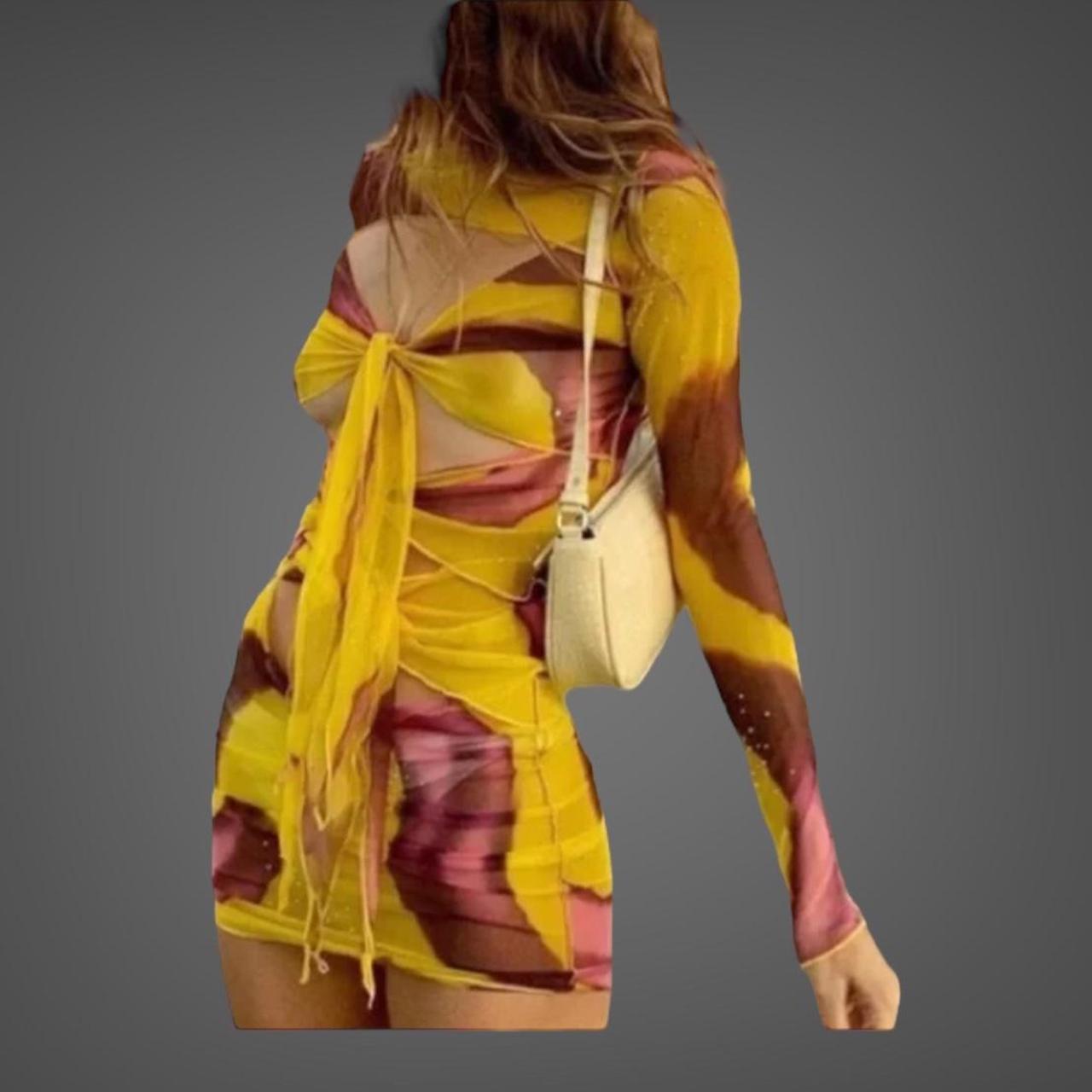 Selling my Kim Shui swirl print dress. Worn... - Depop