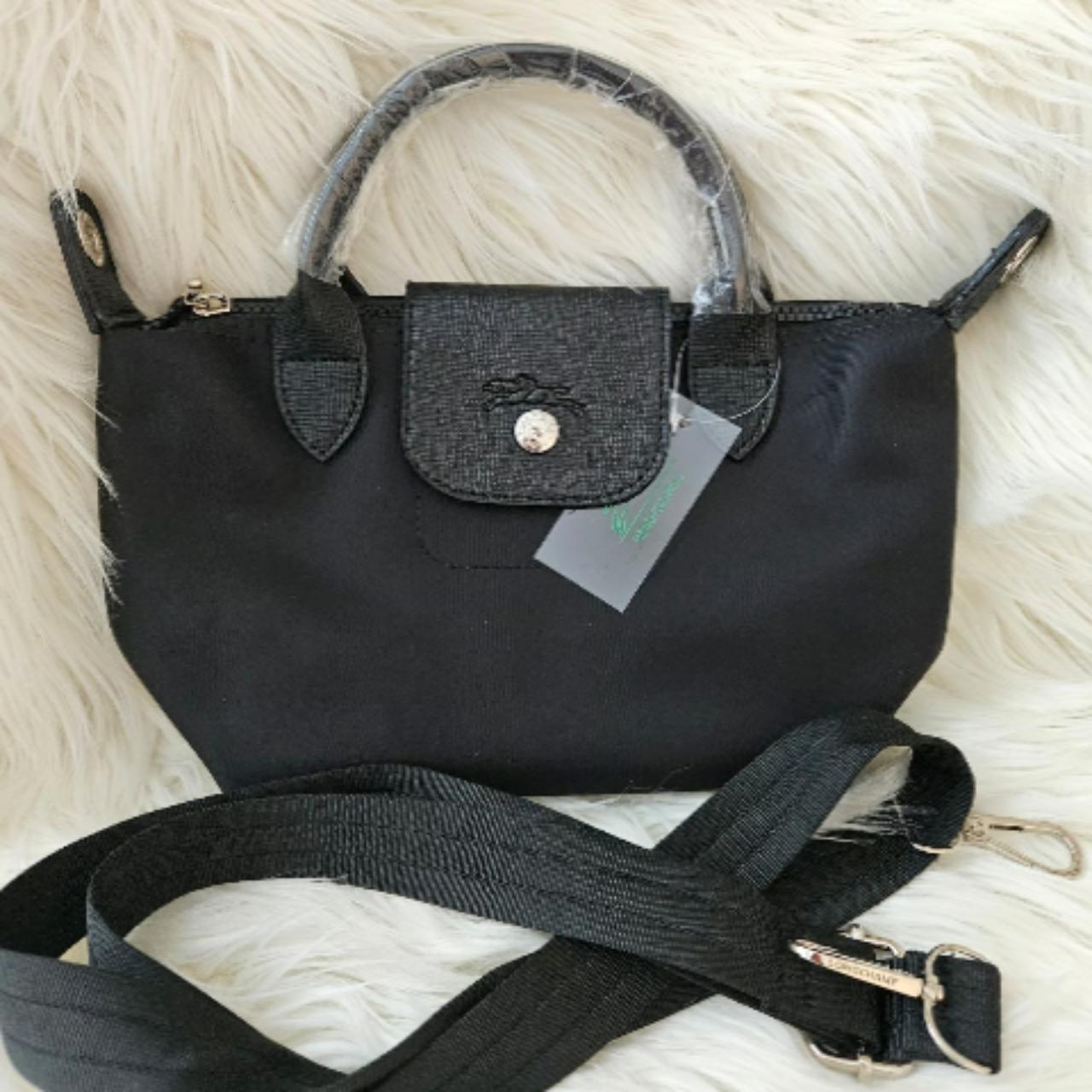 Longchamp Mini Bag New Color:. Blqck Measurements:... - Depop