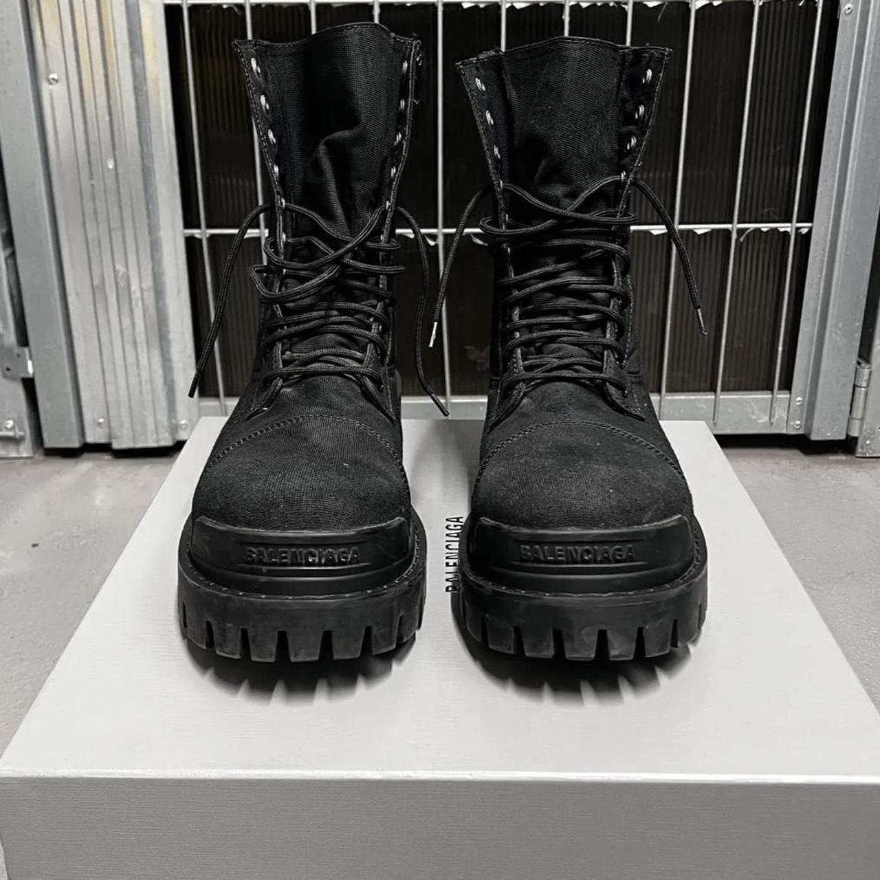 balenciaga striker boots - Depop