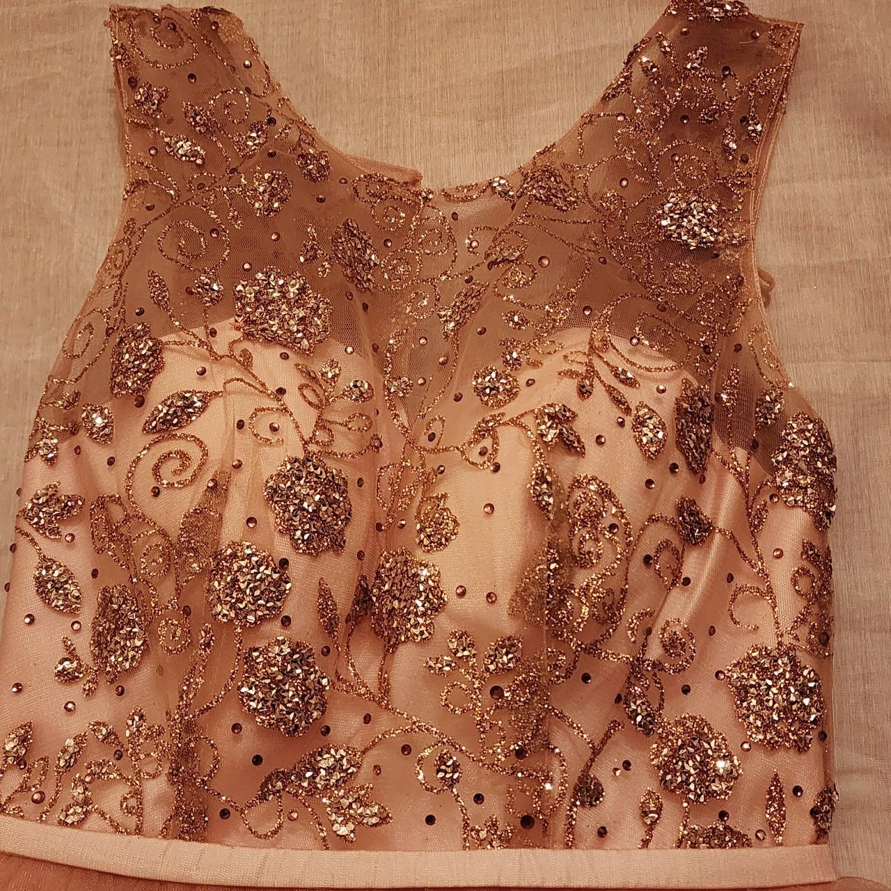 Just in time for prom season! pinky sparkly prom... | Depop