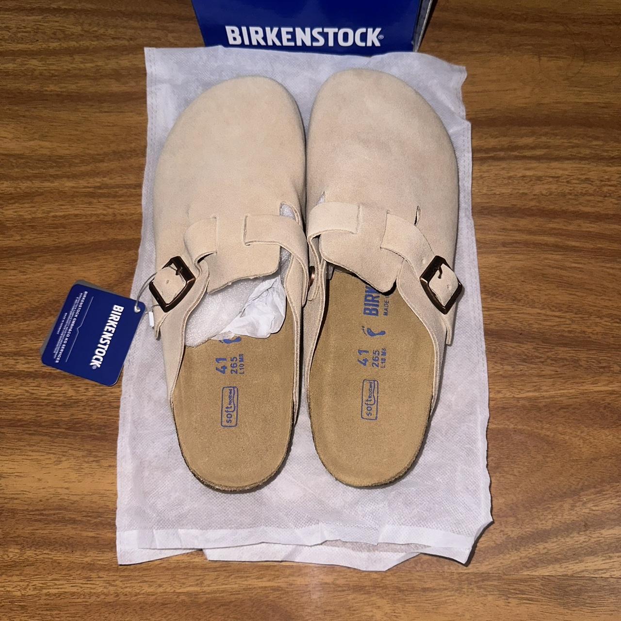 New Boston Birkenstocks Clogs 10/10 condition... - Depop