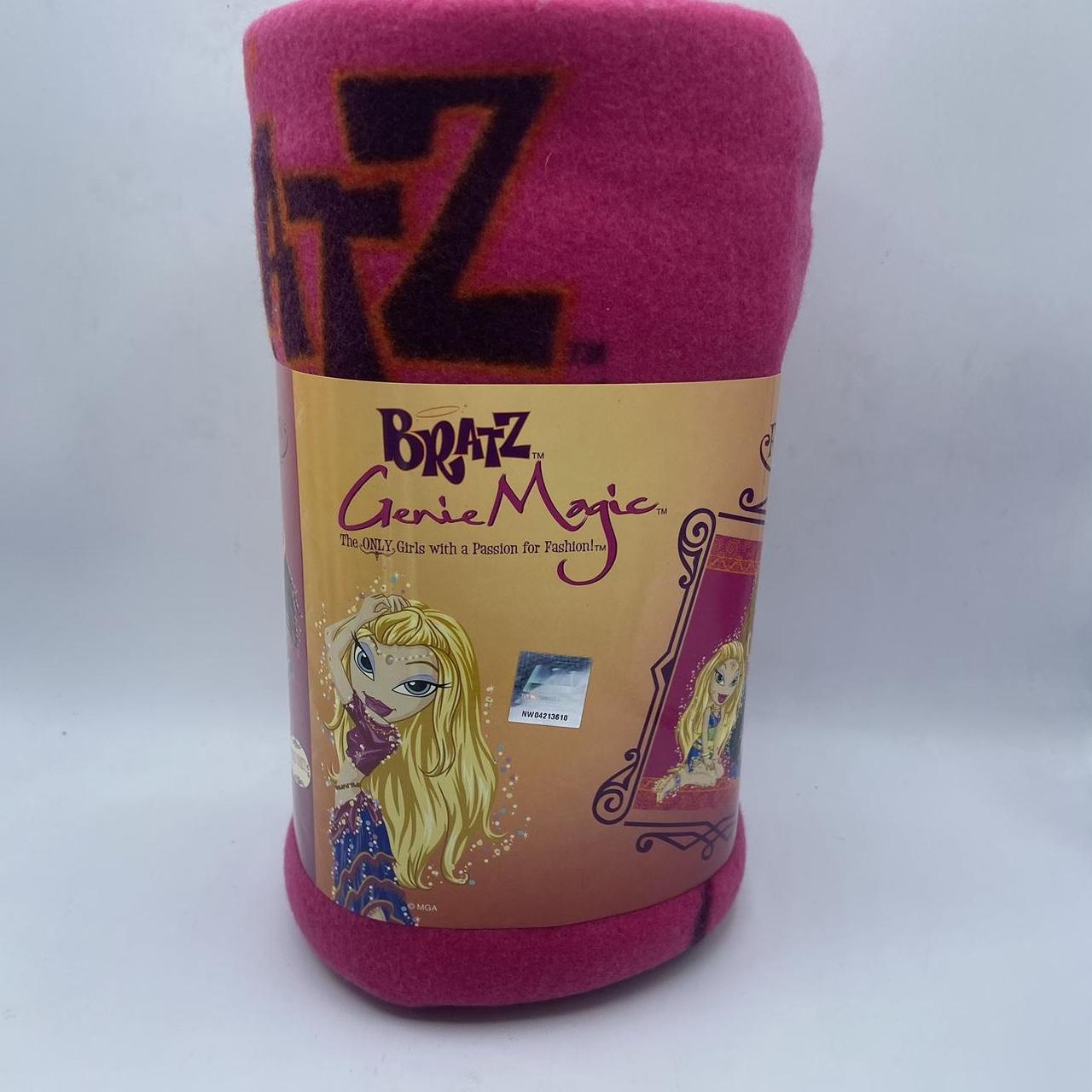 Bratz Genie Magic Fleece Throw 50" x 60" Blanket - Depop
