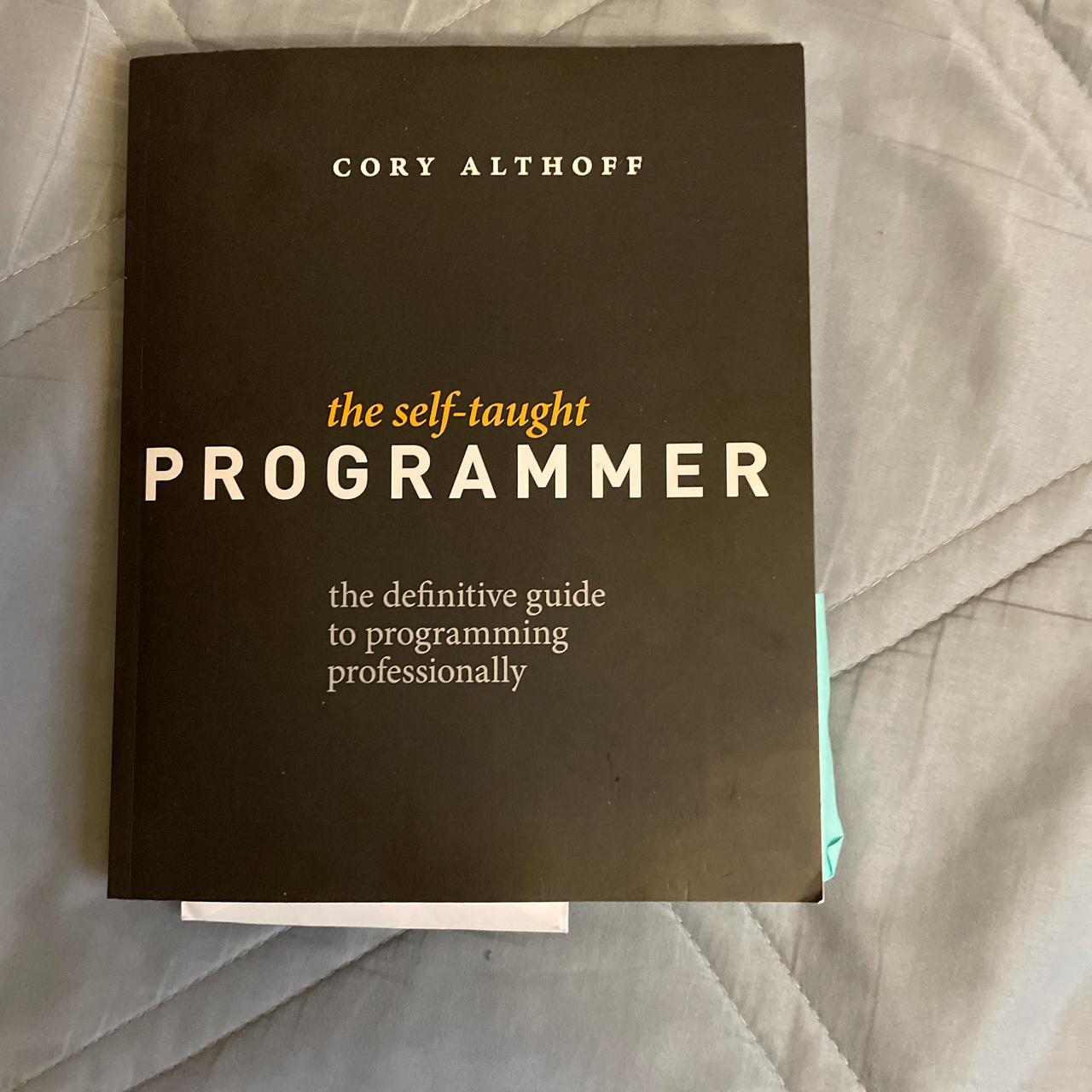 Self-taught Programmer book by Cory Althoff - Depop