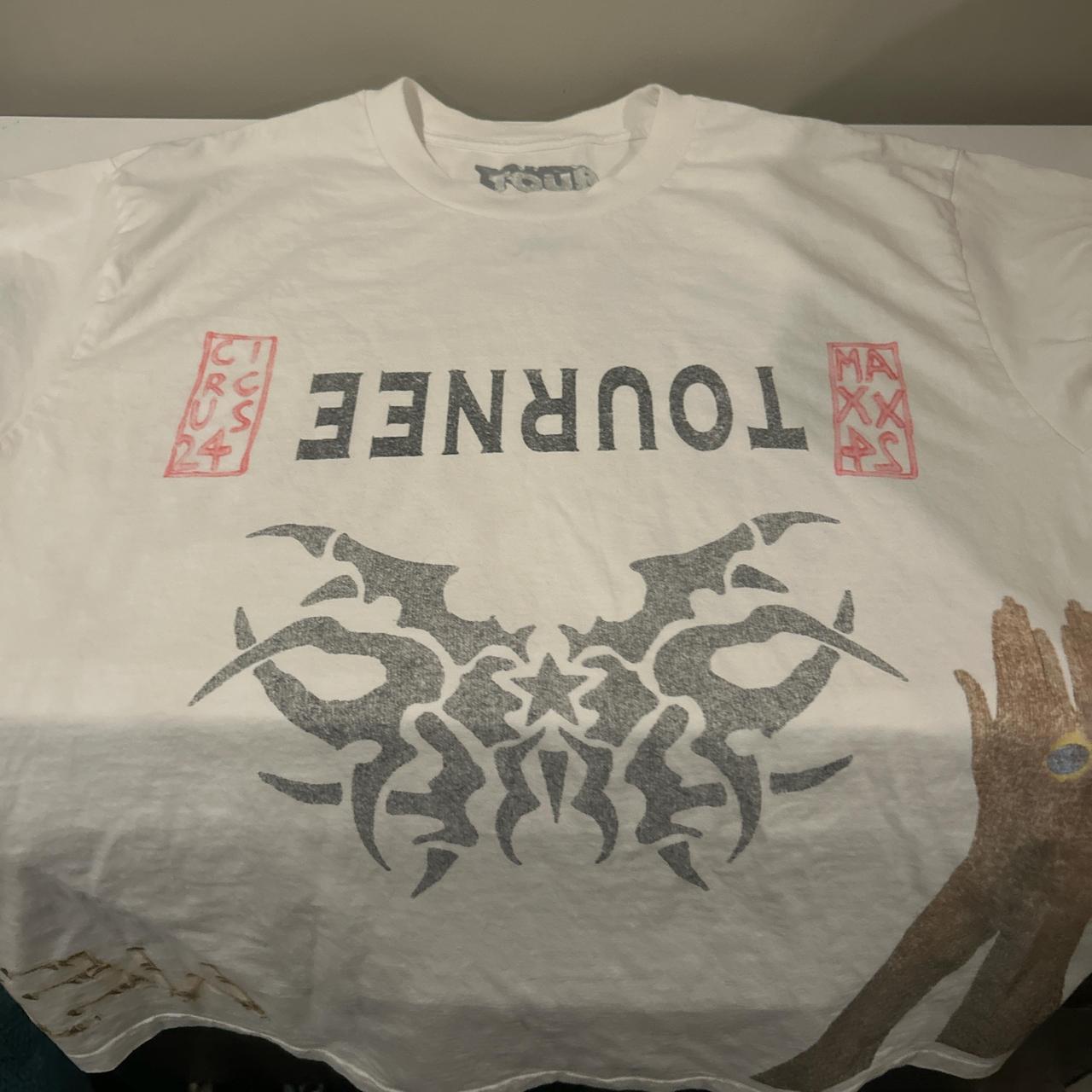 Travis Scott Utopia Metlife Concert Tee- Worn 2 times - Depop