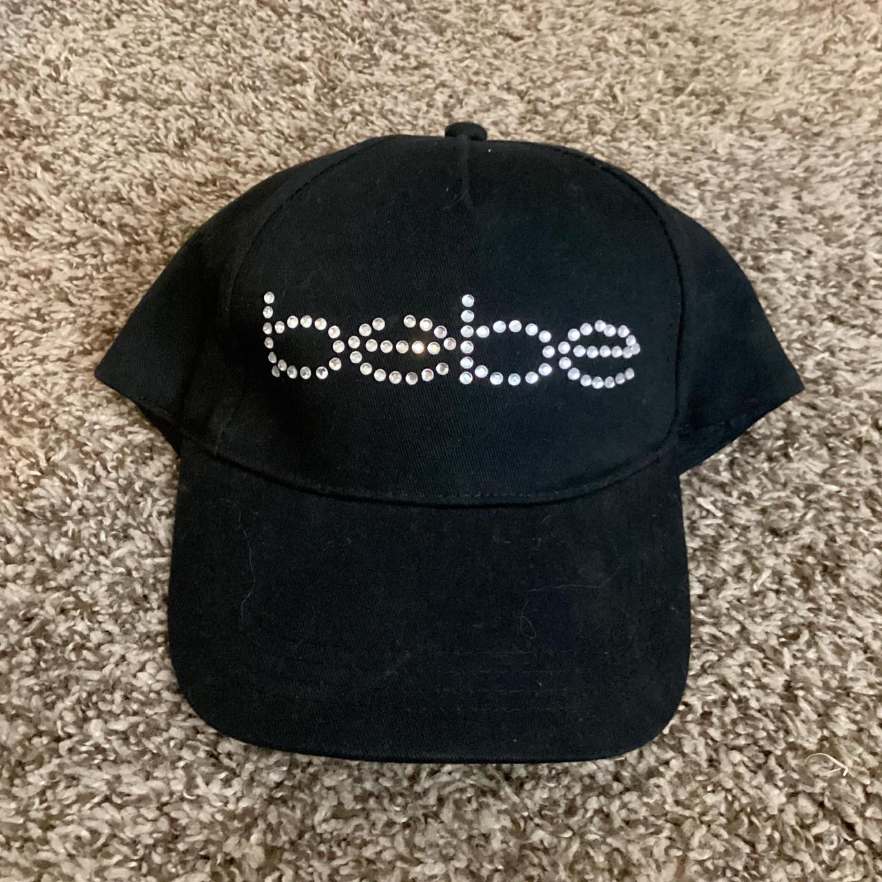 Bebe rhinestone hat one size - Depop