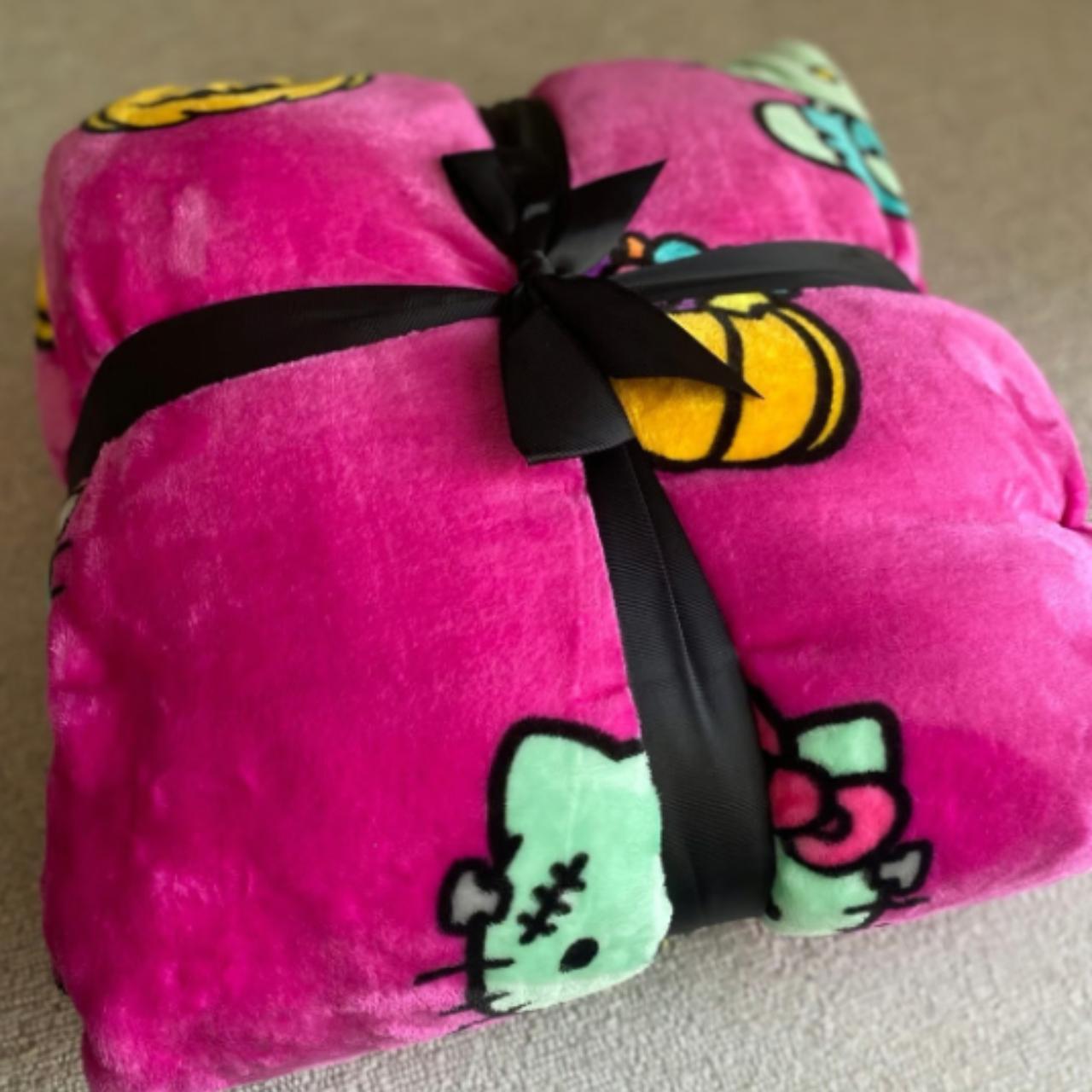 Hello Kitty Frankenstein Blanket Brand New w/ Tag... - Depop