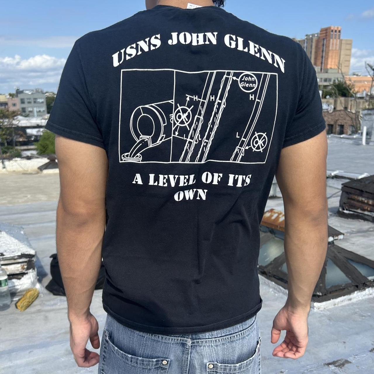 Cool work shirt with graphic on back and front of... - Depop