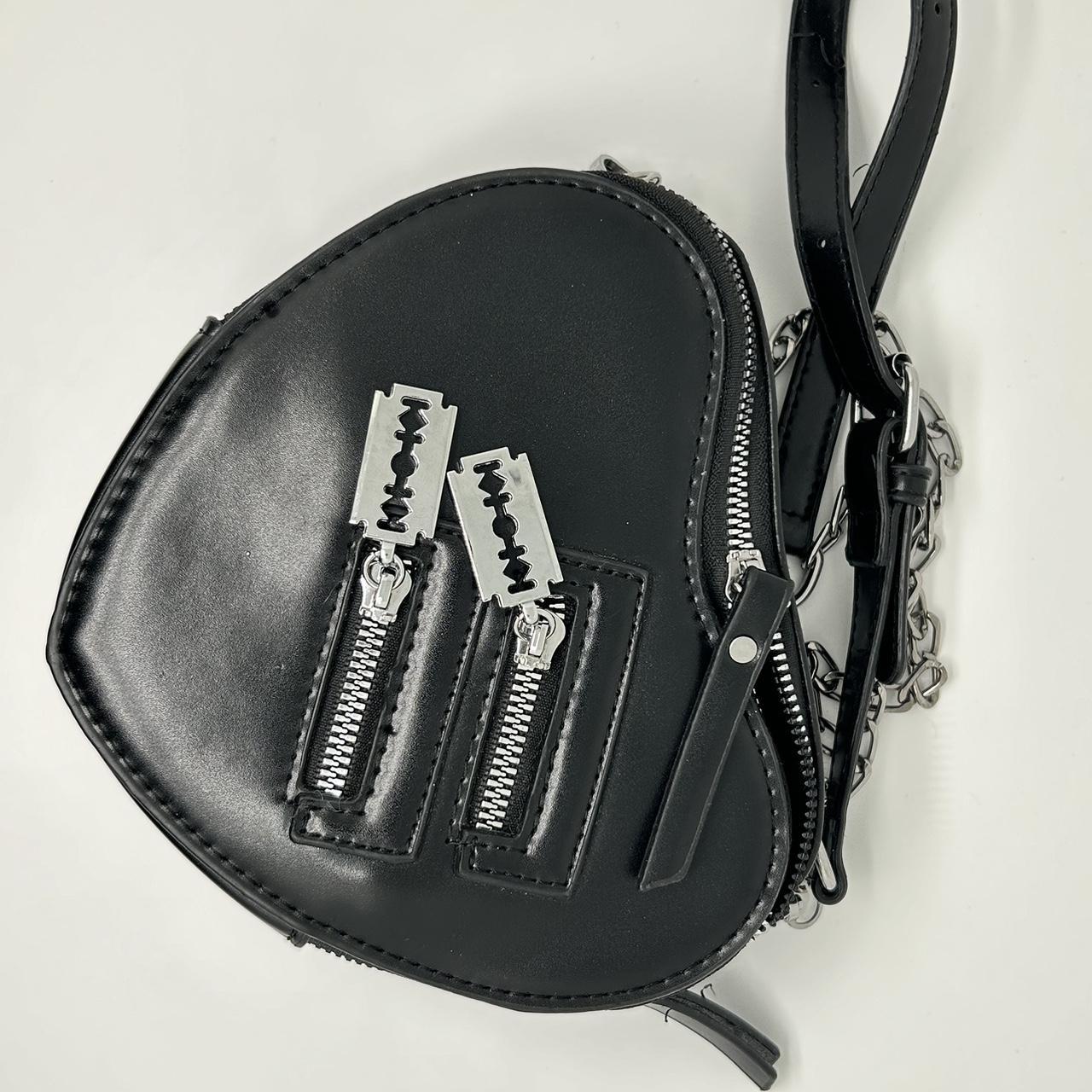 Razor heart purse #alternative #emo | Depop