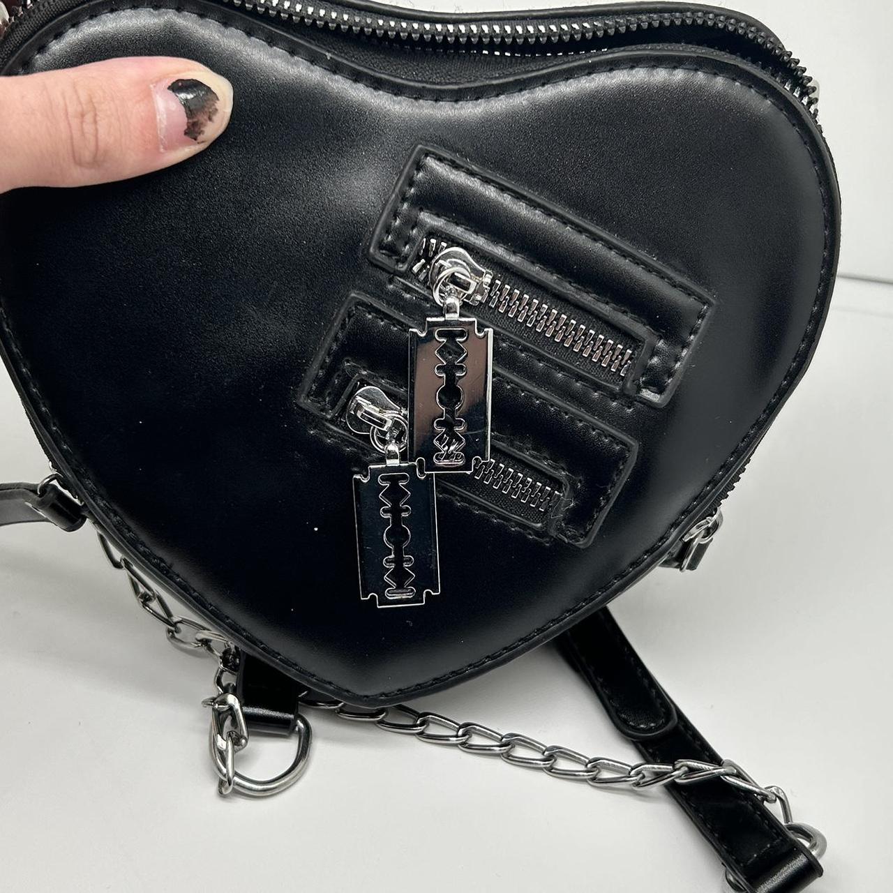 Razor heart purse #alternative #emo | Depop