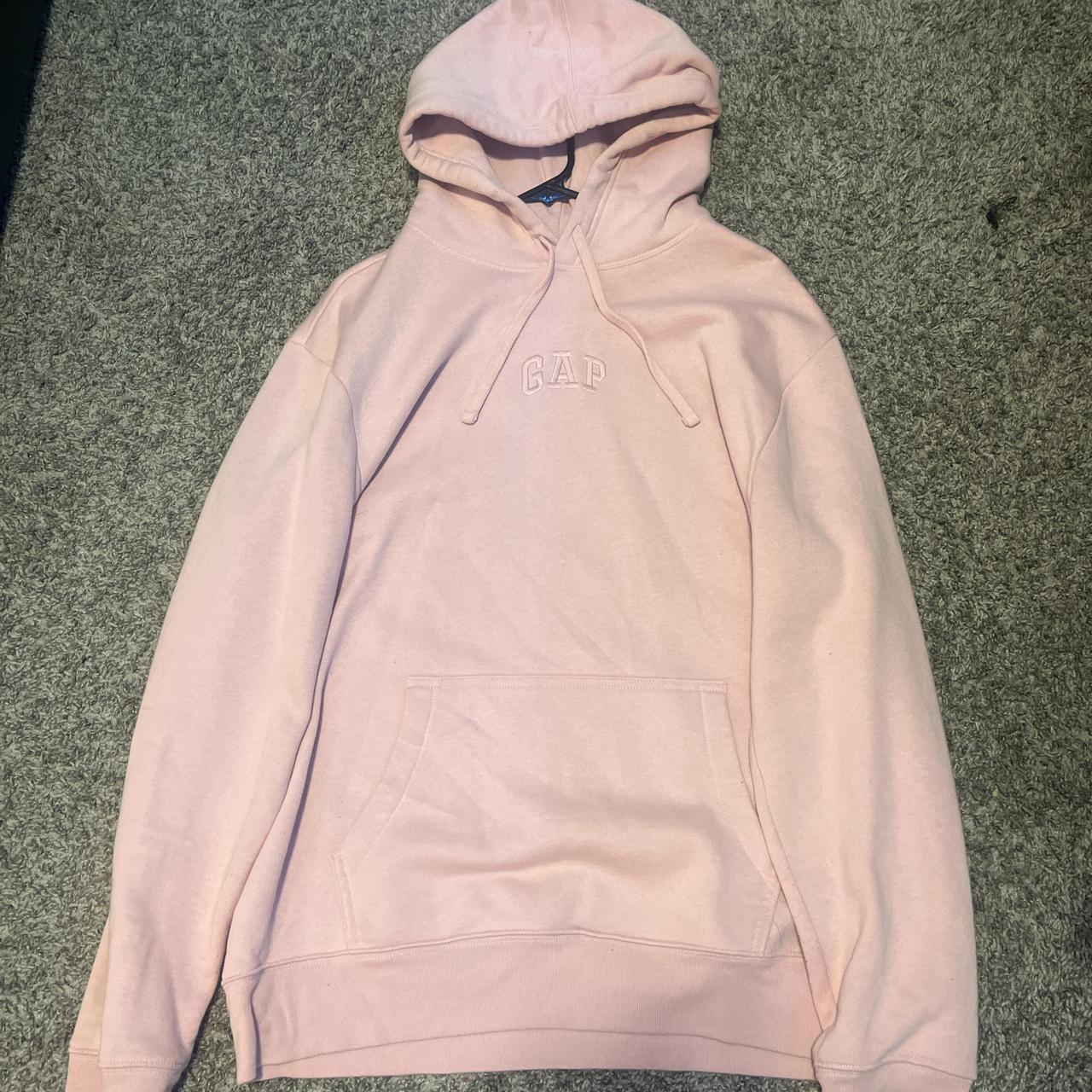 Baby Pink Gap Hoodie - Depop