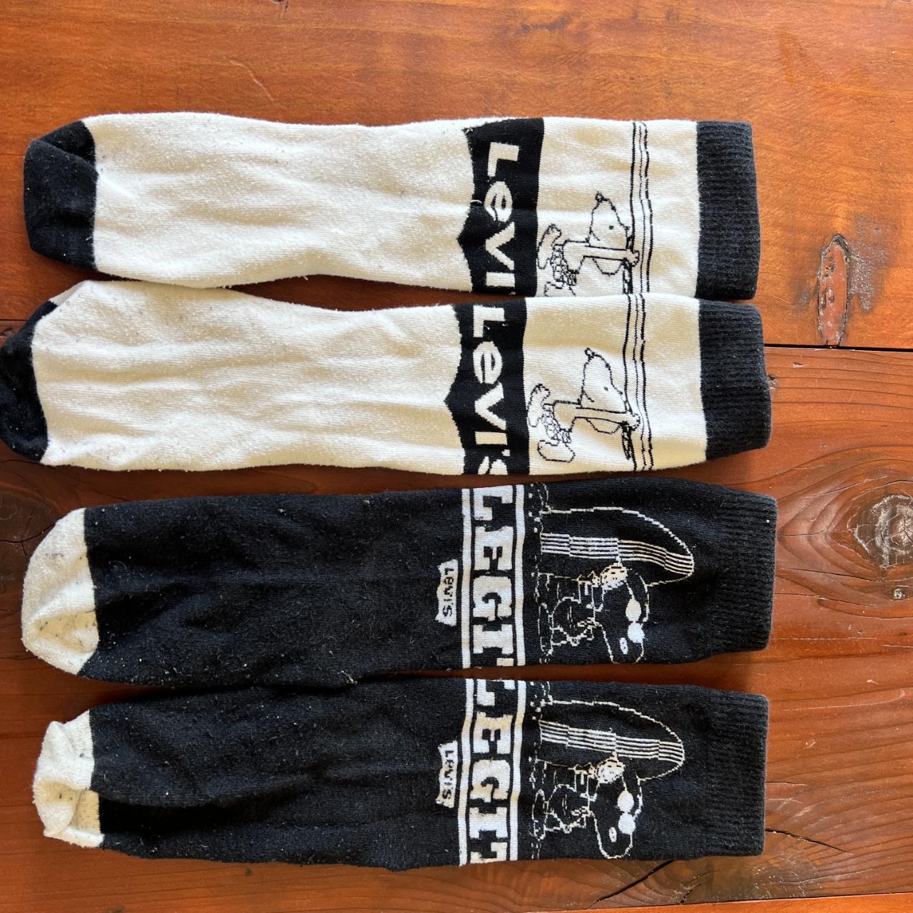 Levi's Snoopy Peanuts Legit Socks S/M - Depop