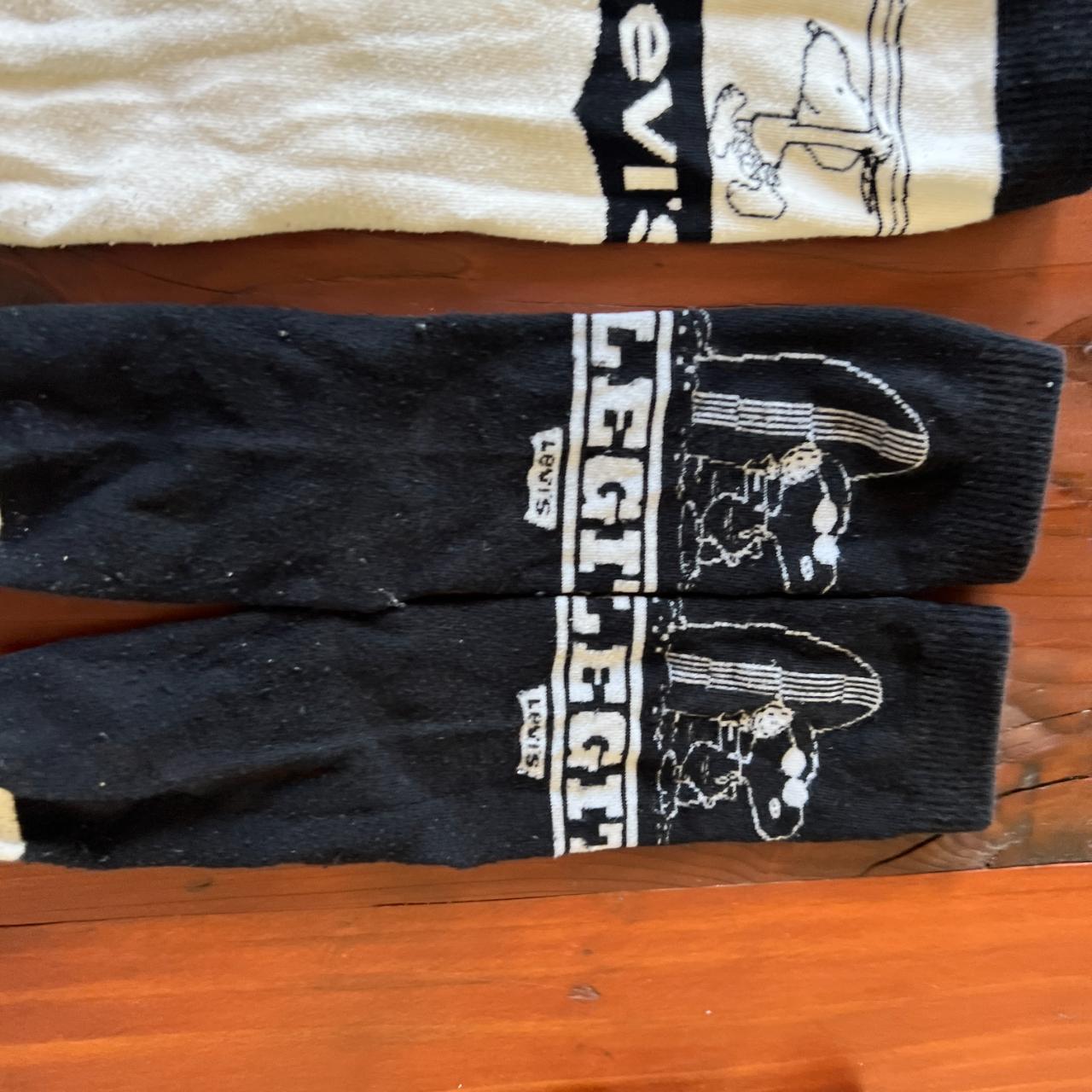 Levi's Snoopy Peanuts Legit Socks S/M - Depop