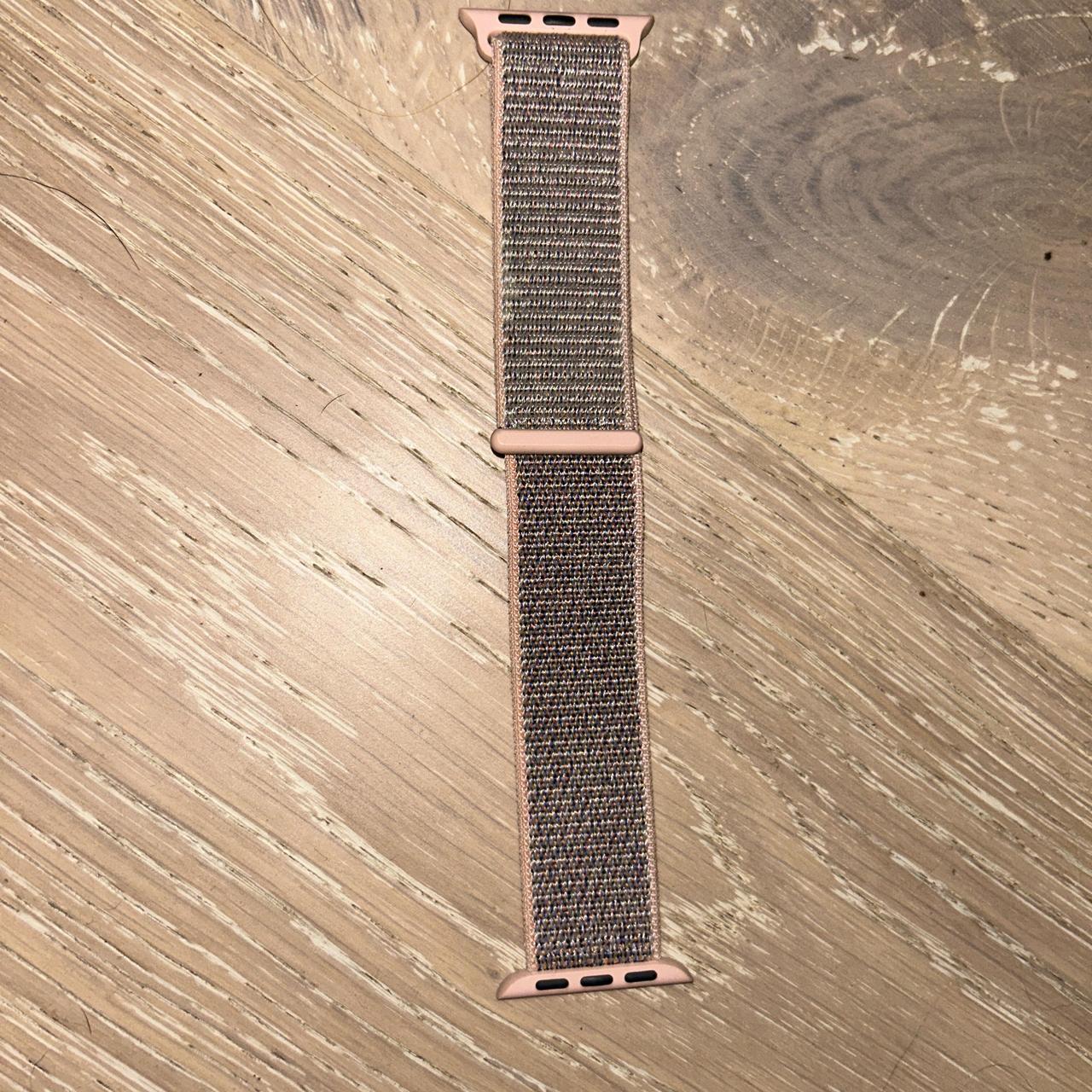Rose gold Apple Watch strap with woven mesh AppleWatch | Depop