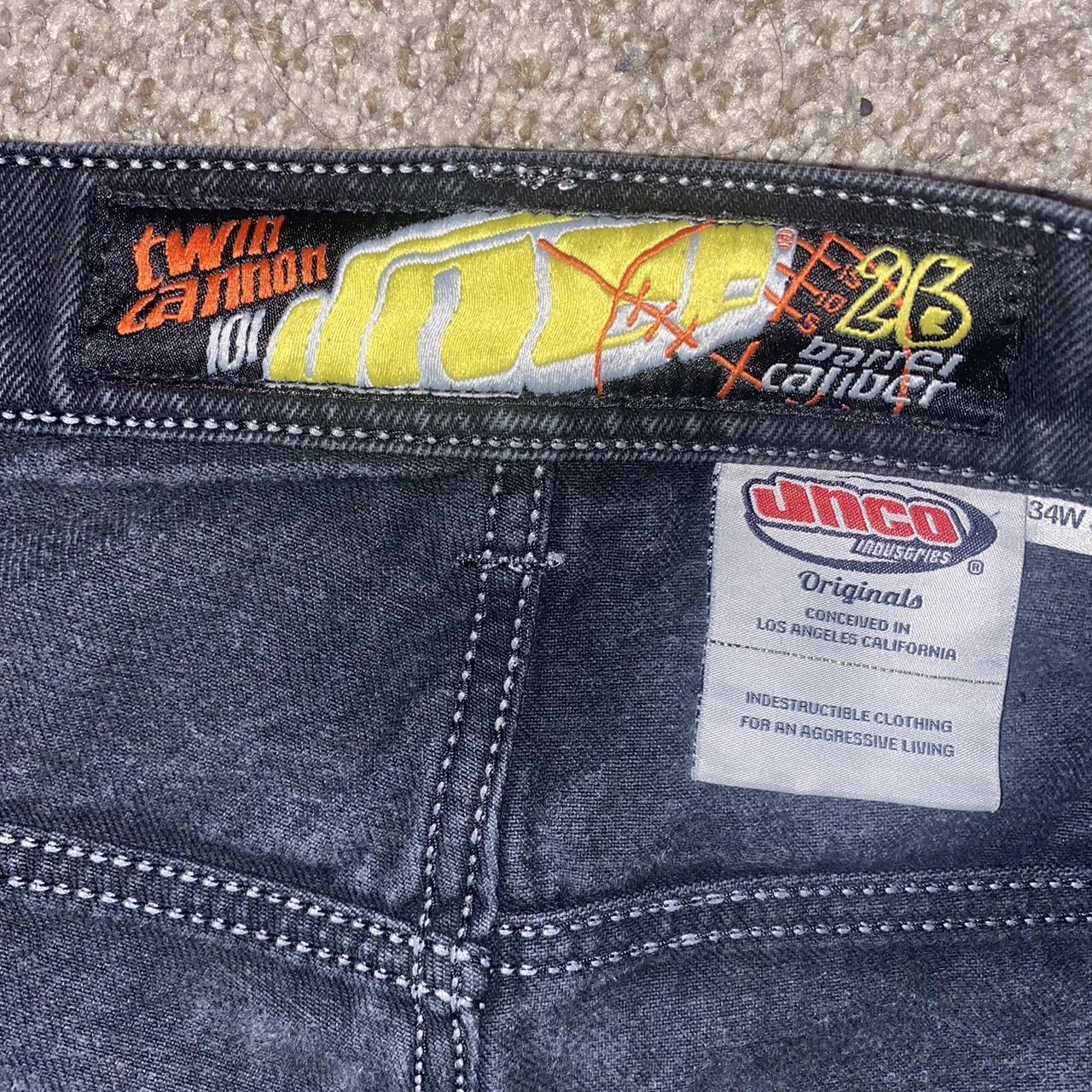 Jnco jeans fit perfect size 34 - Depop