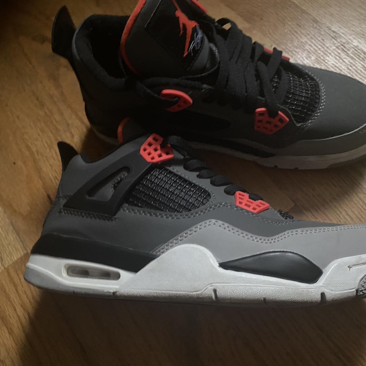 infared 4s worn twice, text me before buying! - Depop