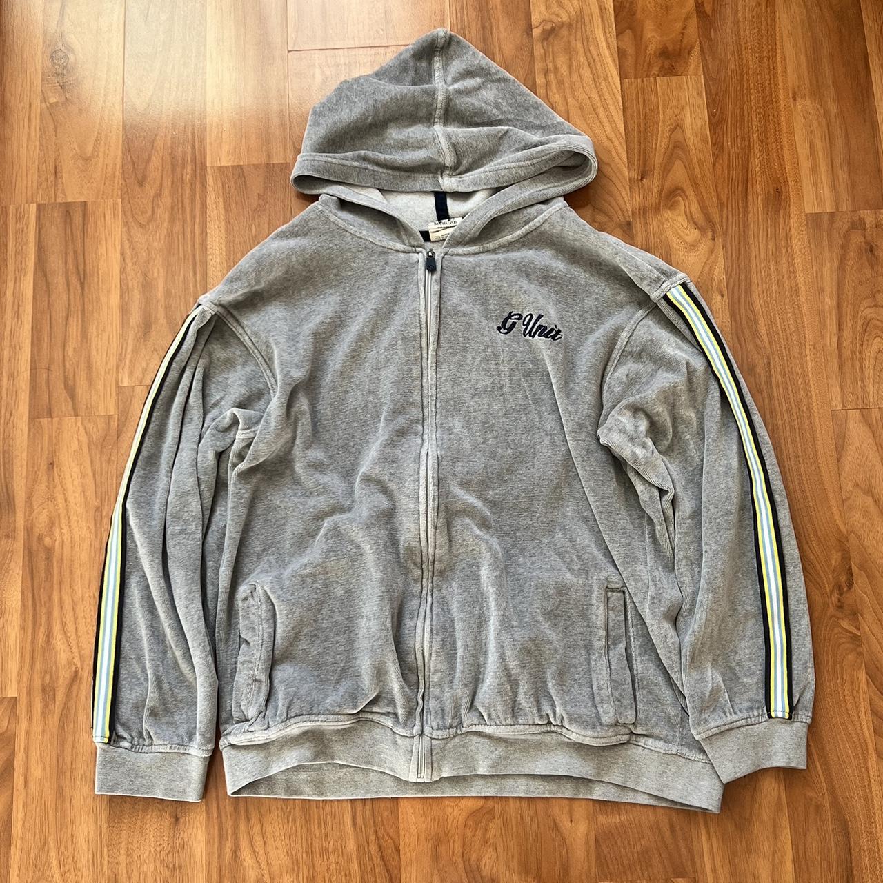 Y2K Vintage G-Unit Velour Tracksuit Jacket Super... - Depop