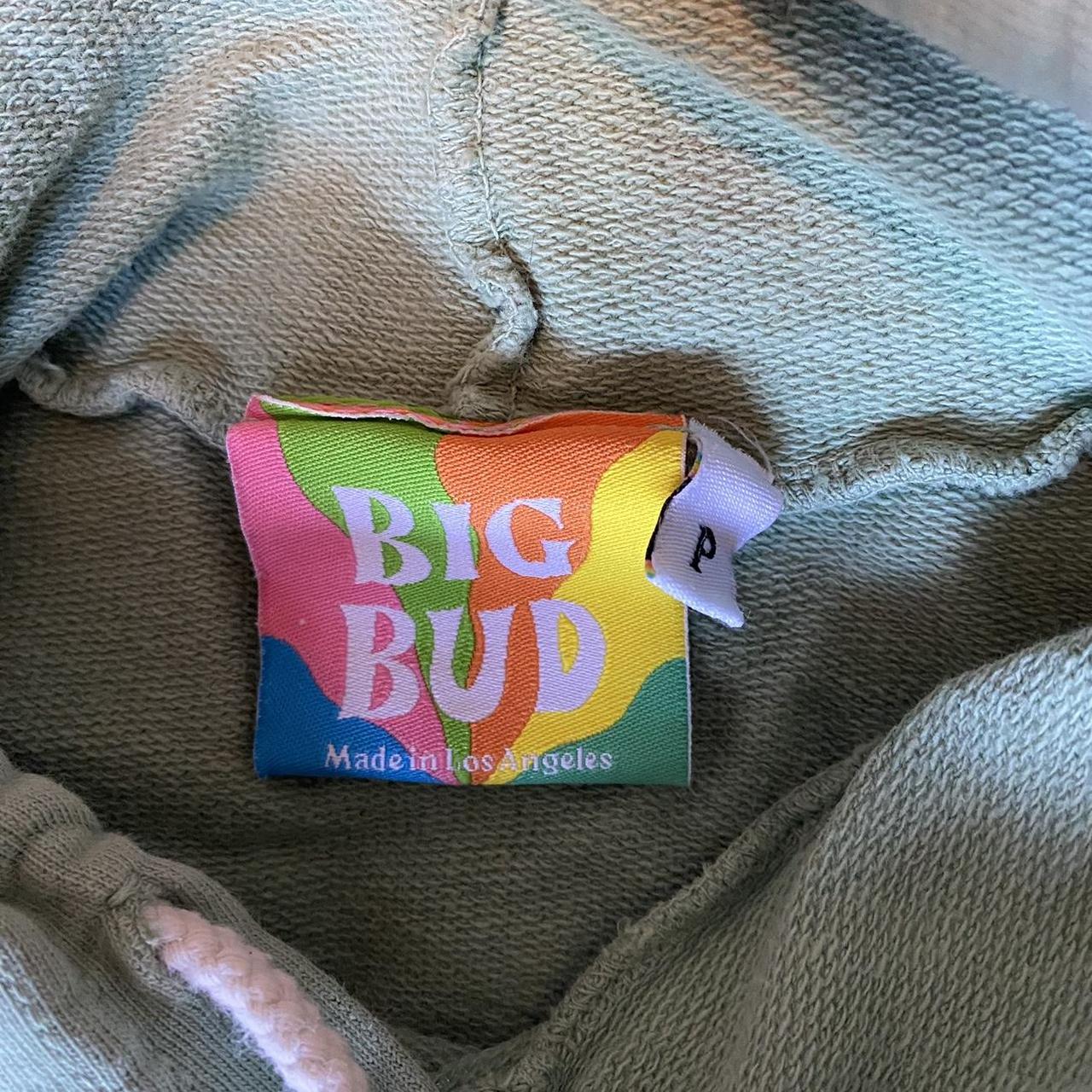 Big Bud Press Women's Green Hoodie | Depop