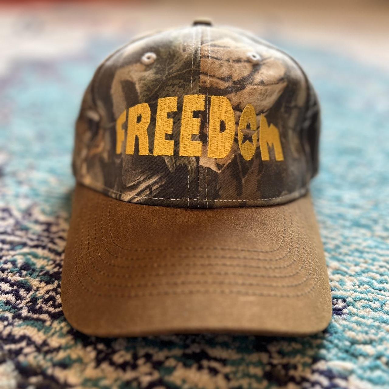 Vintage Freedom Camouflage BallCap #freedom #hats... - Depop