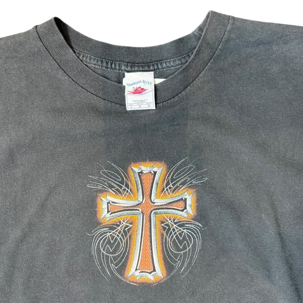 Y2K RELIGIOUS TEE Check Photos for Measurements... | Depop