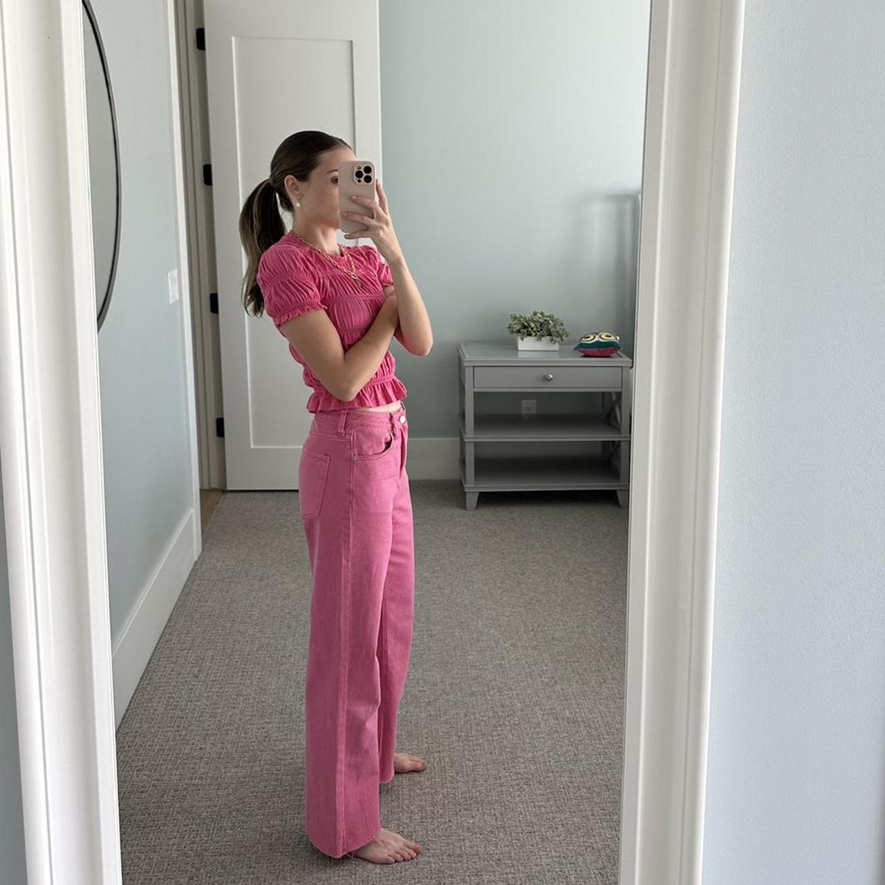 princess polly low rise baggy jeans low rise size... - Depop