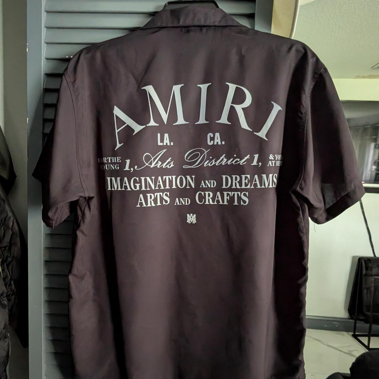 Amiri Button-up | Depop