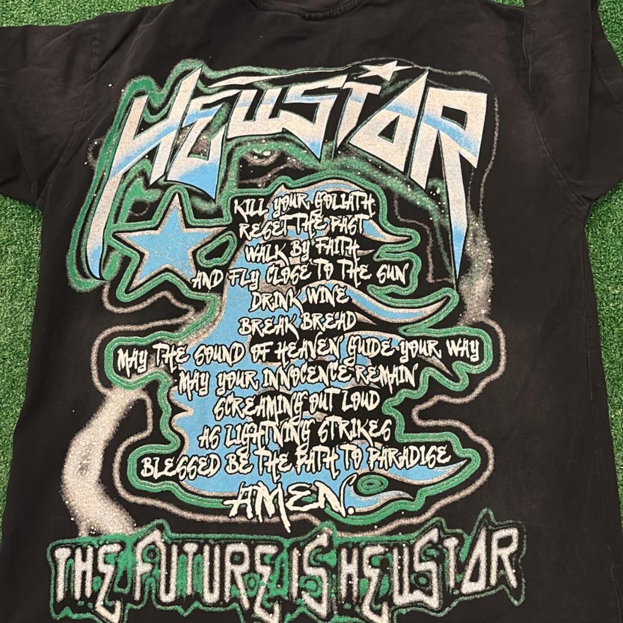 New Authentic Hellstar tee shirt Back to the future... | Depop