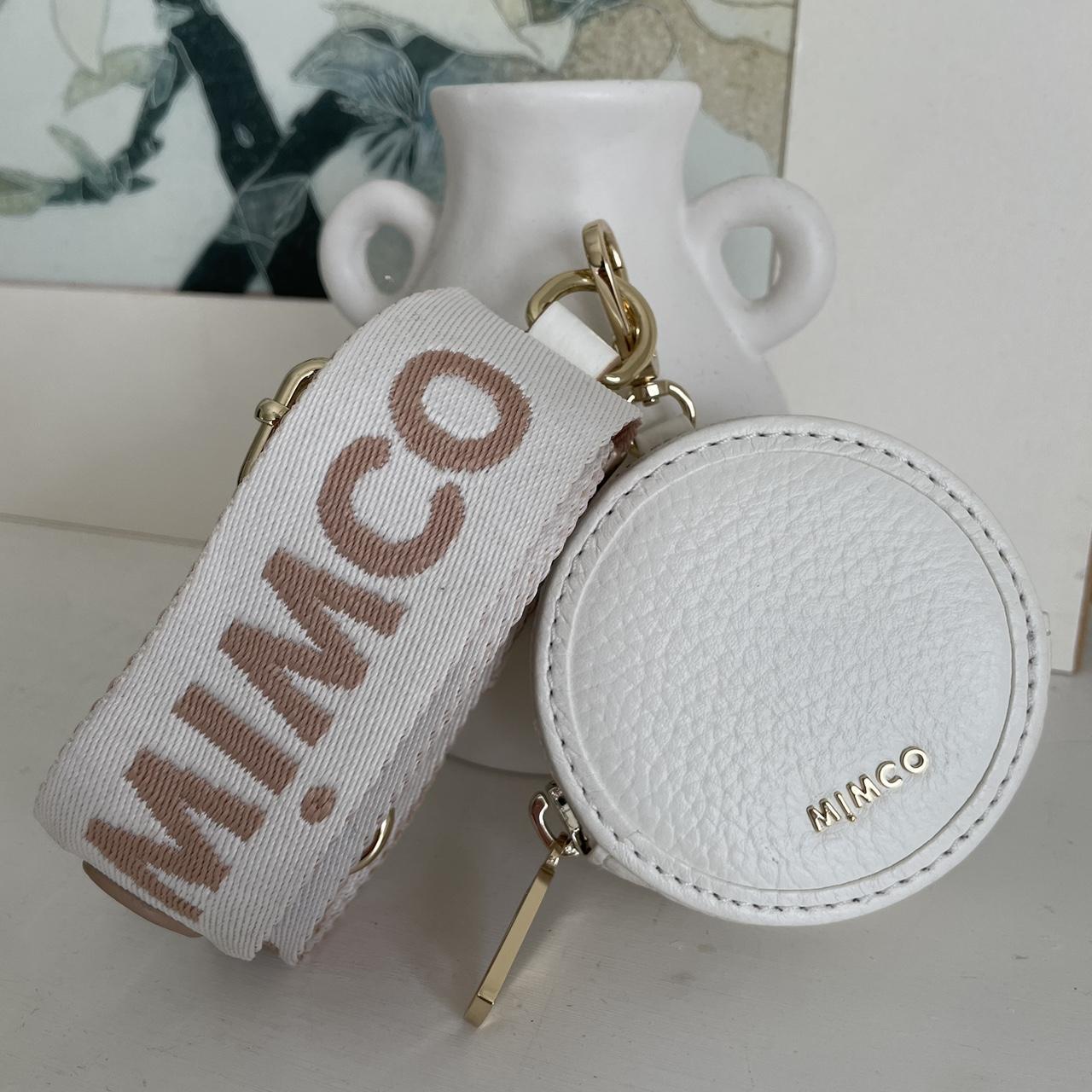 Mimco webbing strap and coin purse keyring. Never... - Depop