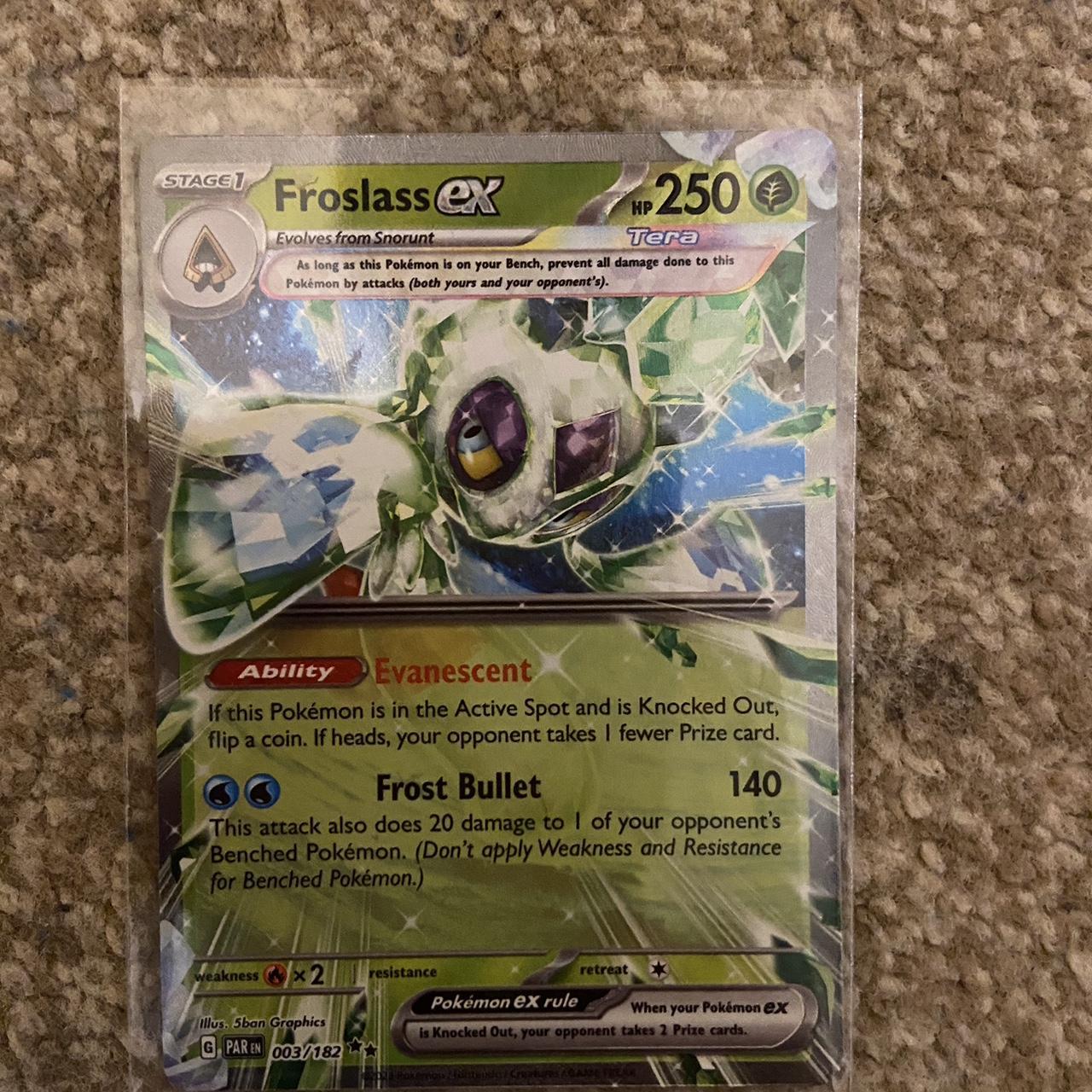 Pokémon cards - 5 ex cards from paradox rift - Depop