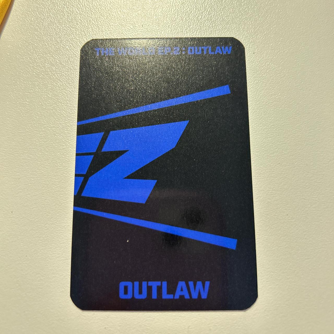 ATEEZ THE WORLD OUTLAW YUNHO PHOTOCARD | Depop