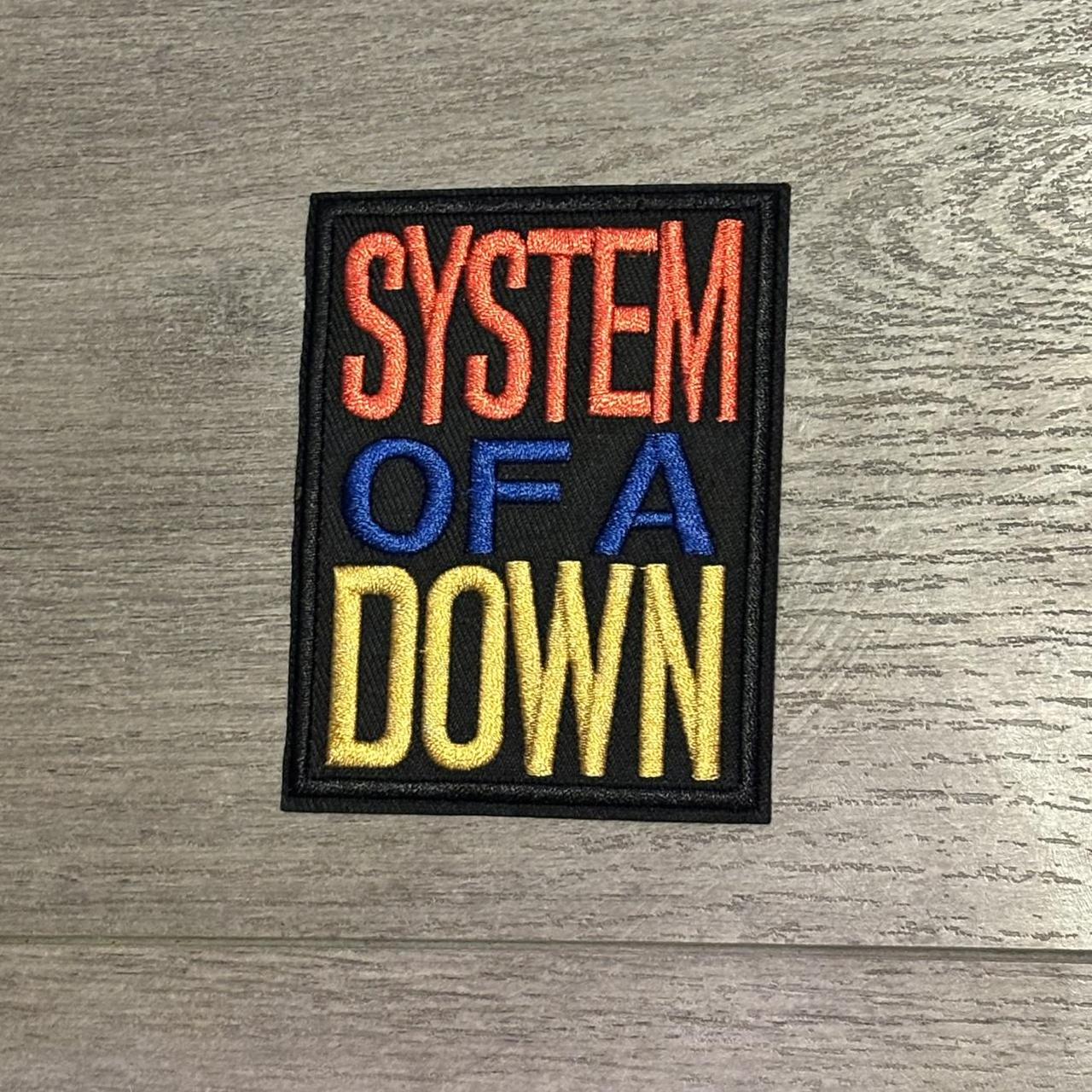 System of a Down patch #systemofadown #bandmerch | Depop
