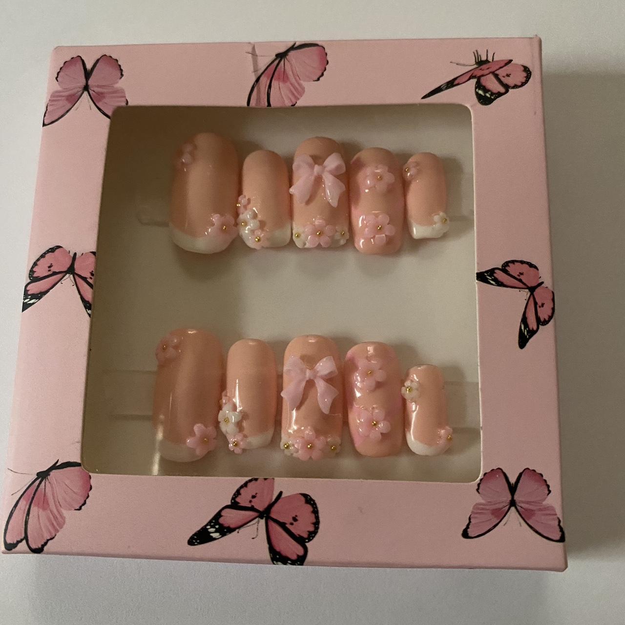 Handmade press on nails #pressons #handmade #nails - Depop