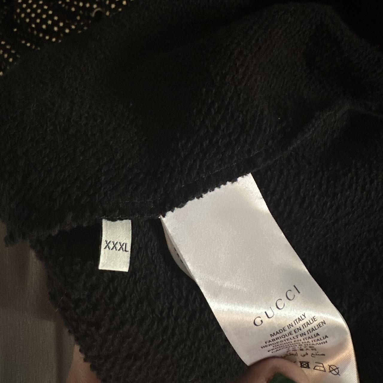 size tag for Gucci hoodie! @fashion4more - Depop