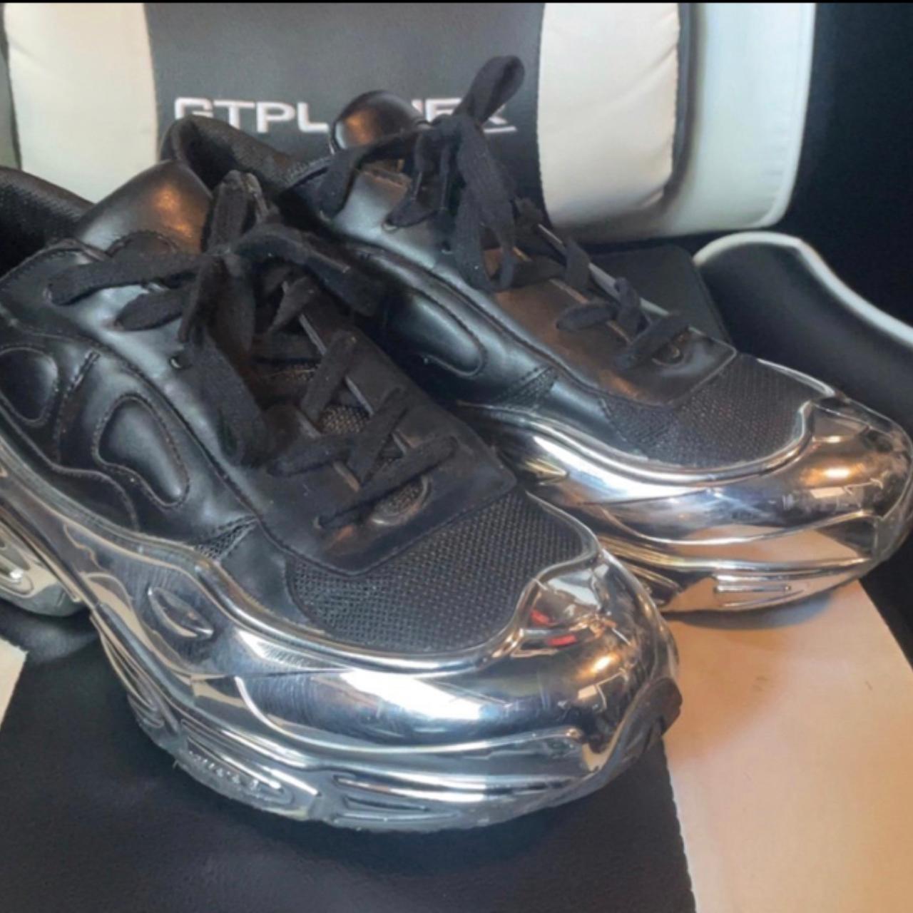 raf simons chrome ozweego, worn them once or twice... | Depop