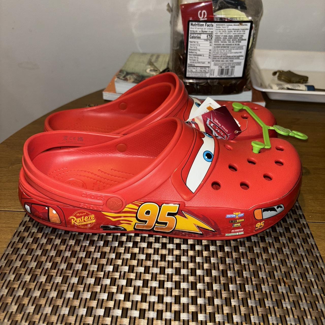 McQueen crocs Original Receipt - Depop
