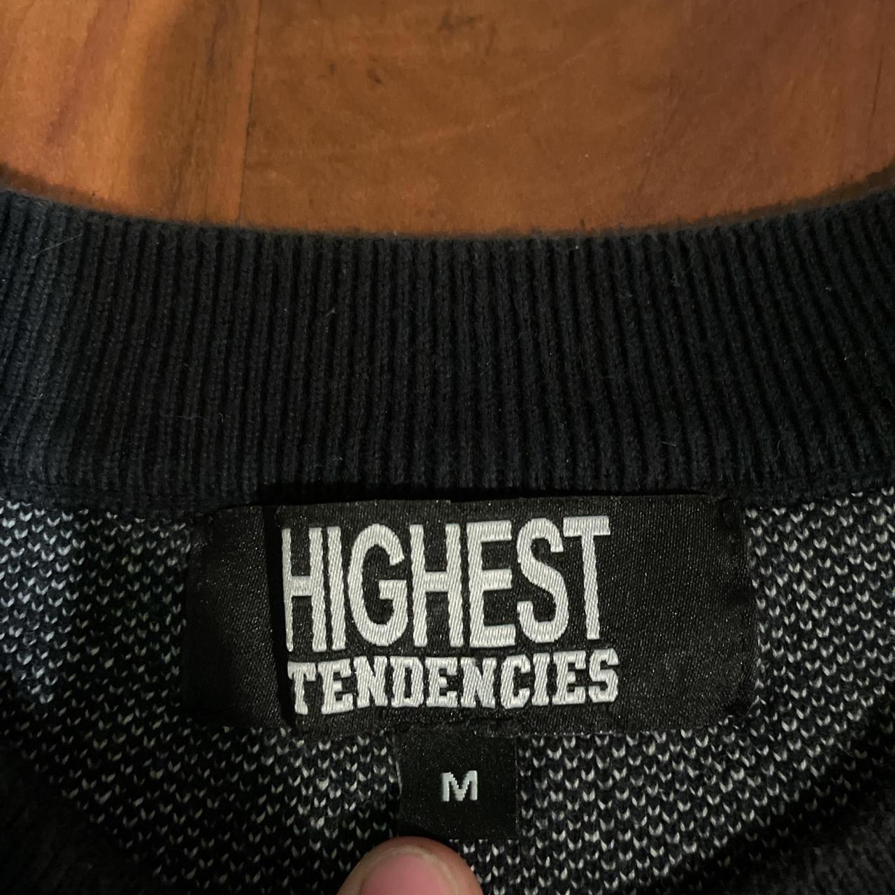 Highest Tendencies Black Medium... - Depop