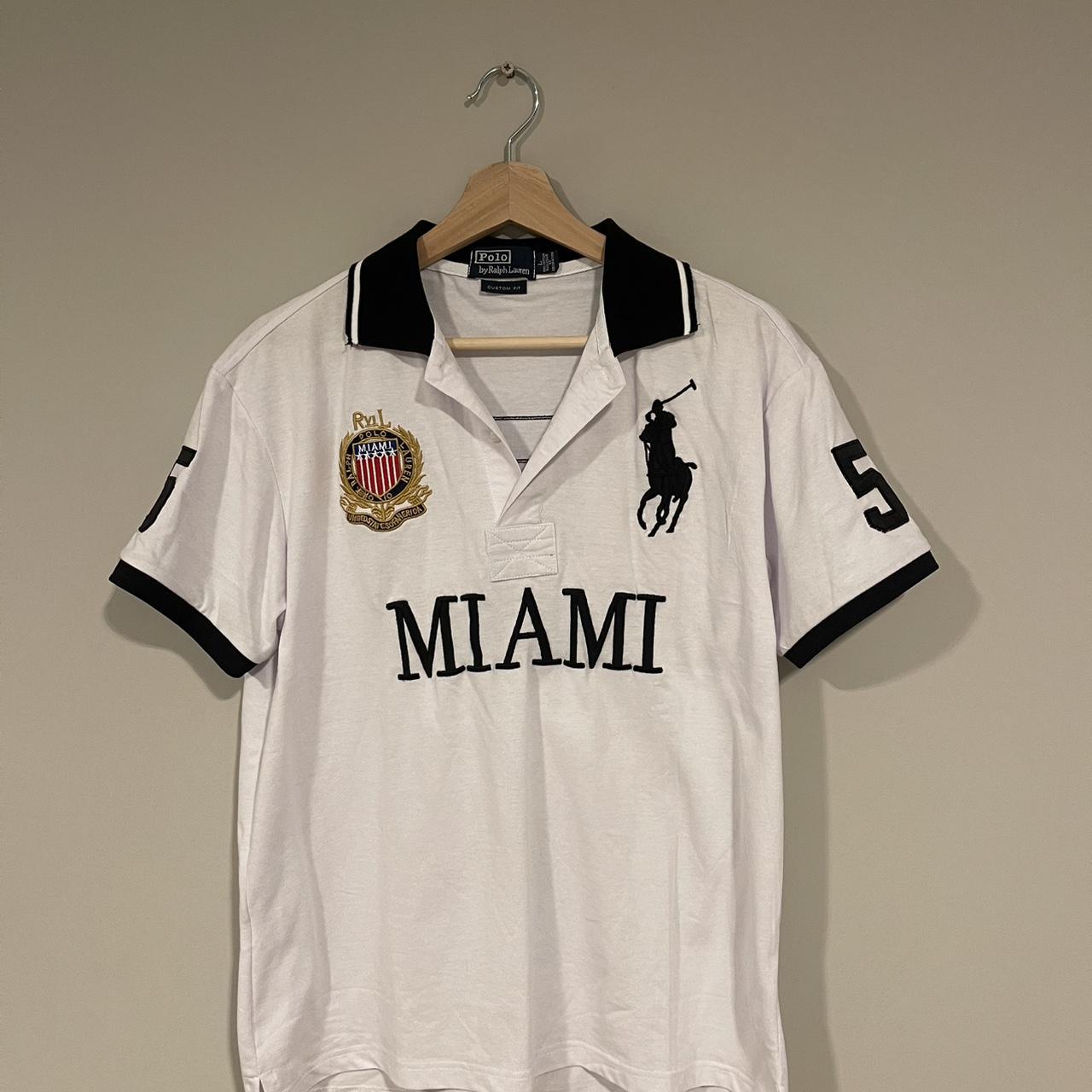 Ralph Lauren Chief Keef white Miami Polo... | Depop