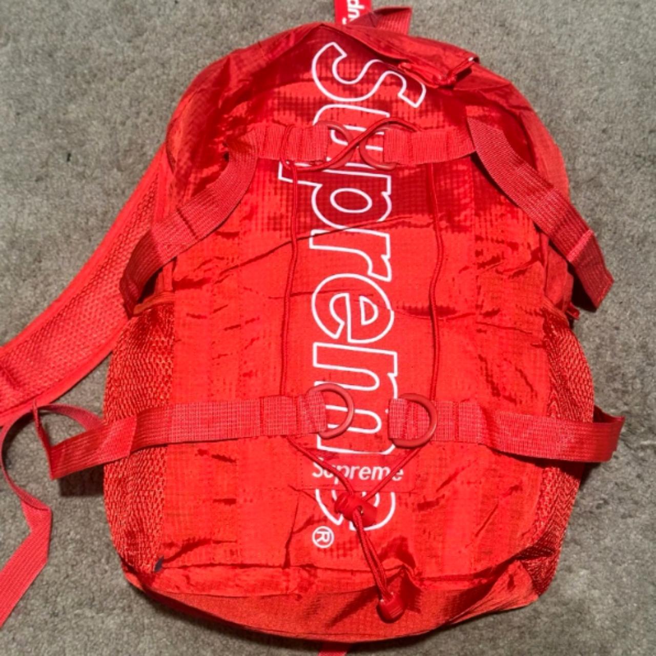 Supreme backpack Back to school supreme backpack - Depop