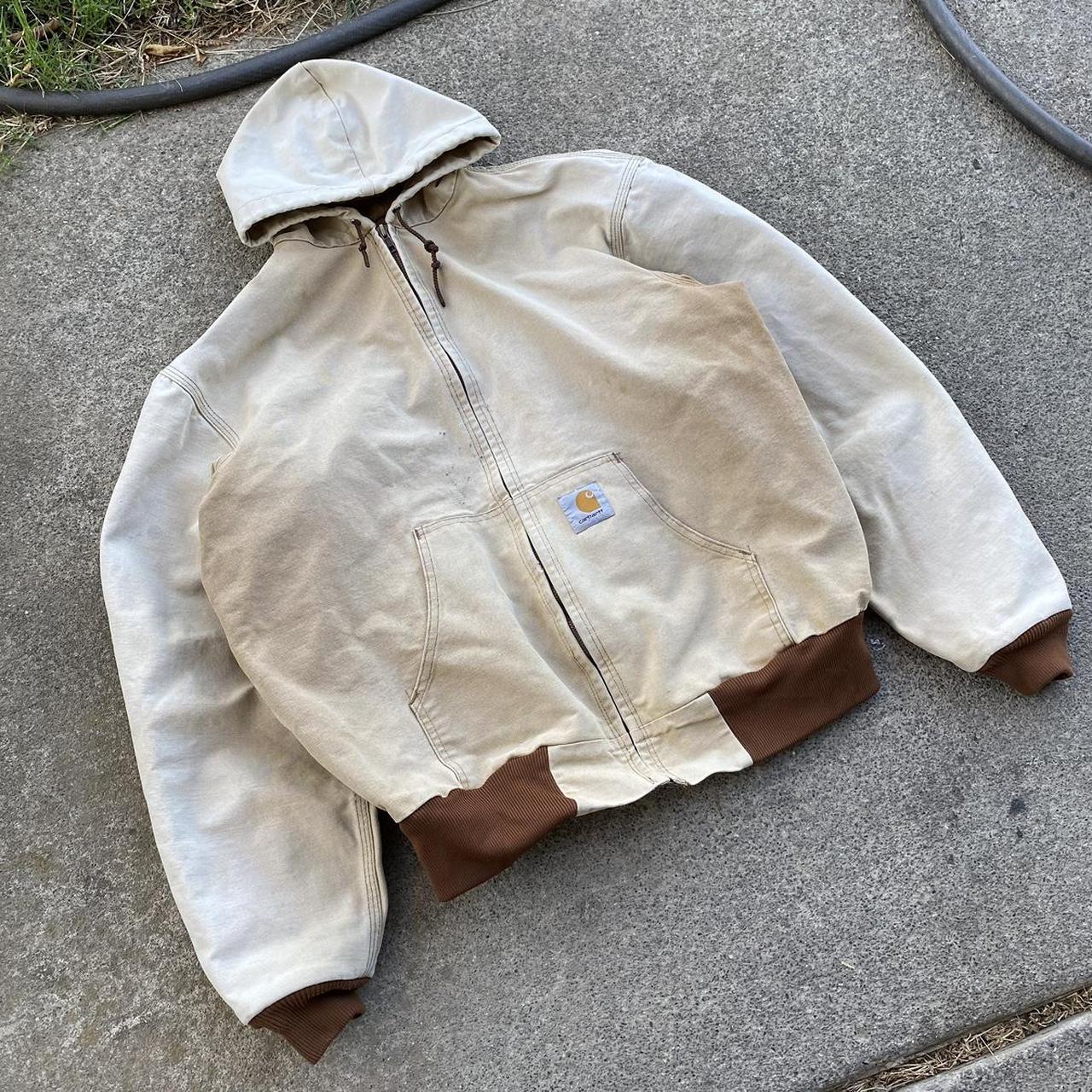 VINTAGE 80s-90s CARHARTT ACTIVE JACKET... - Depop