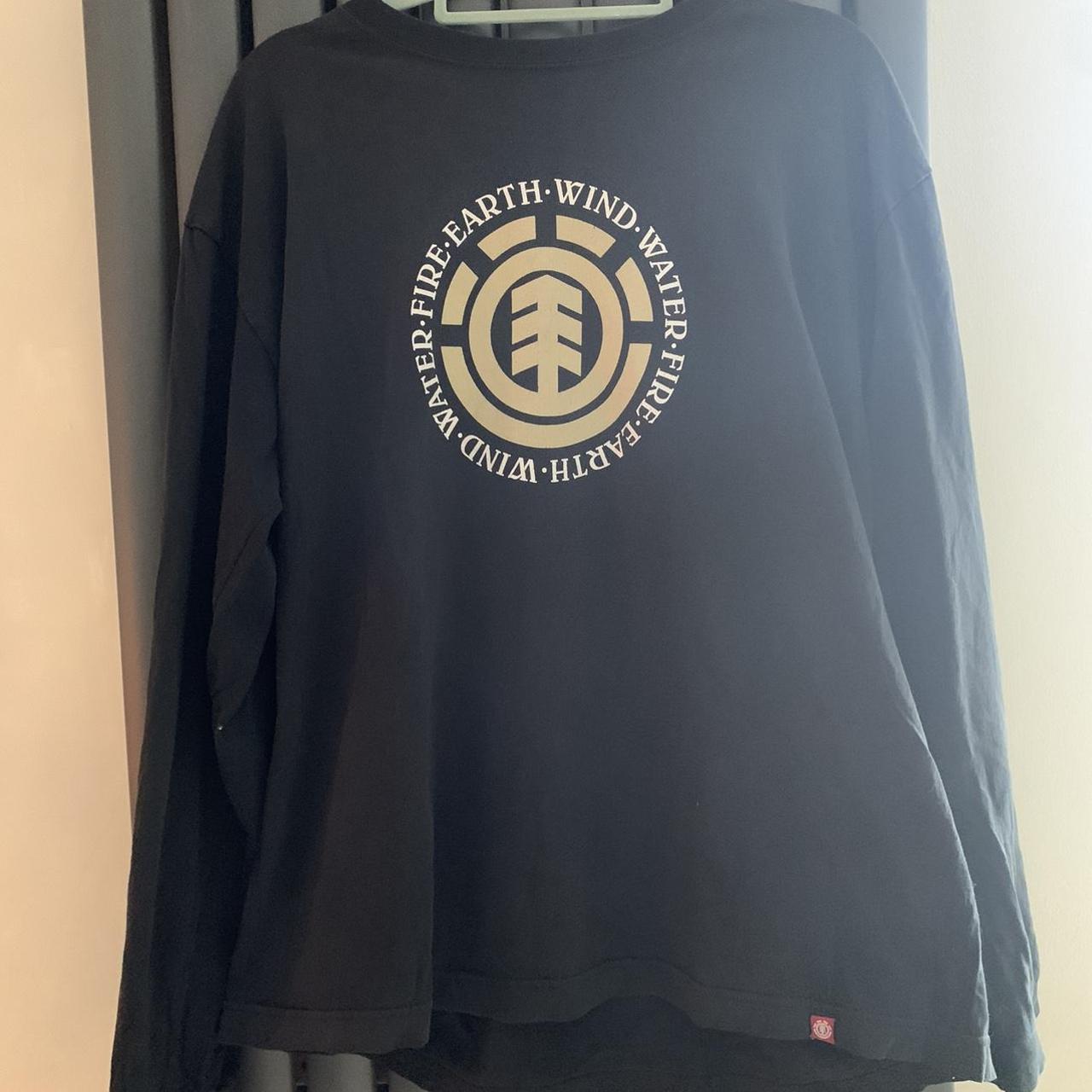 Vintage 00s Element Skateboards Long Sleeved T Shirt... - Depop