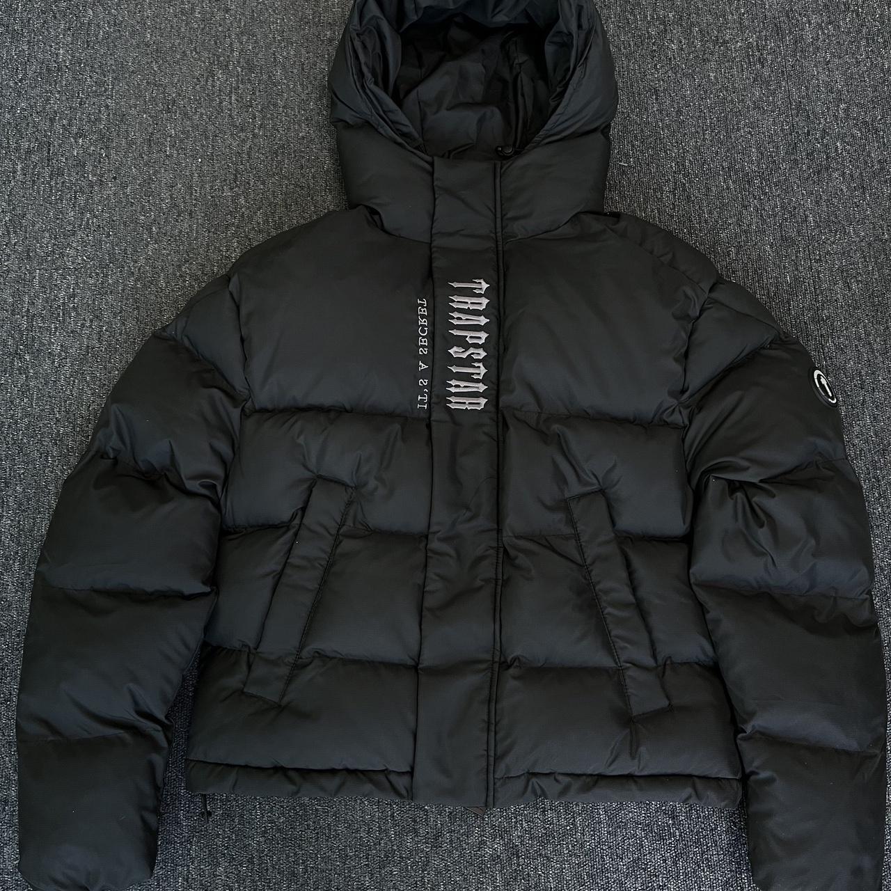 Trapstar black puffer jacket #Trapstar - Depop