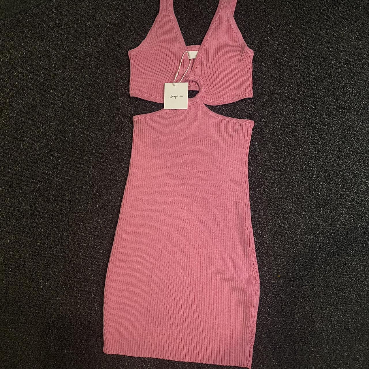 •Supré Pink Knit Dress •Brand new with Tags RRP... | Depop