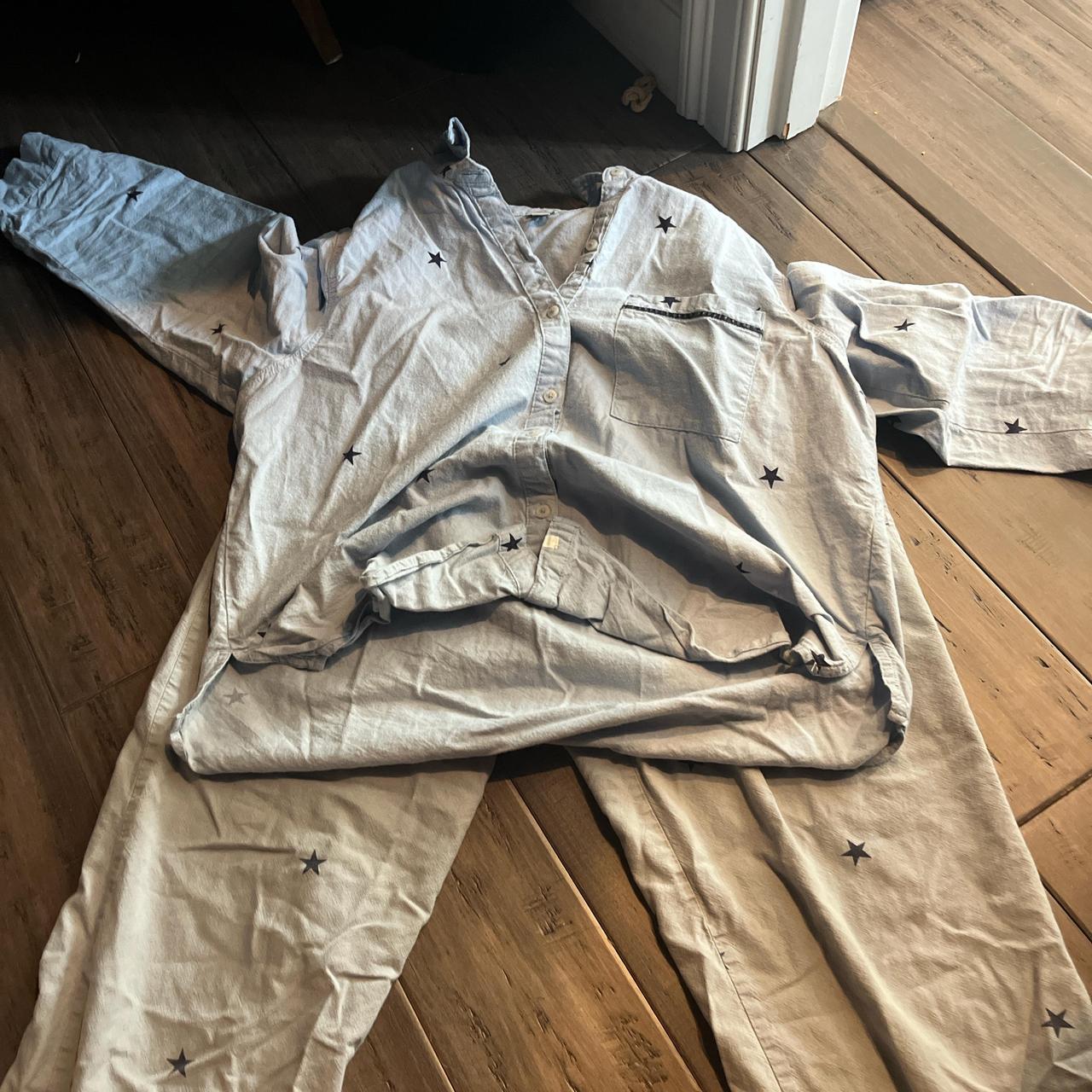 Aerie matching pj set blue stars, size medium... - Depop