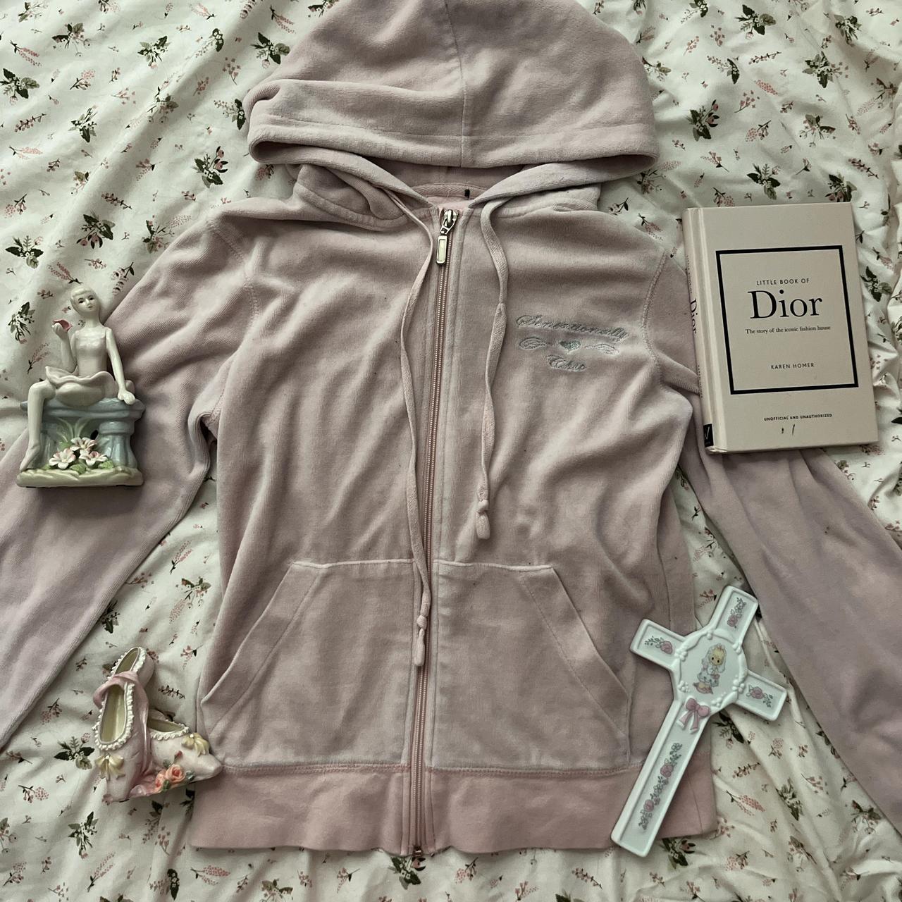 light pink fitted jacket ‧₊˚- Repop! exactly... | Depop