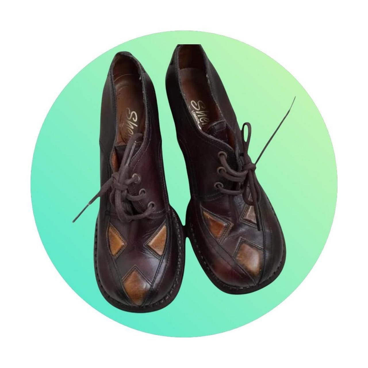 Vintage chunky boots 🍏shellys🍏 Eu size 38.5/39 (... | Depop