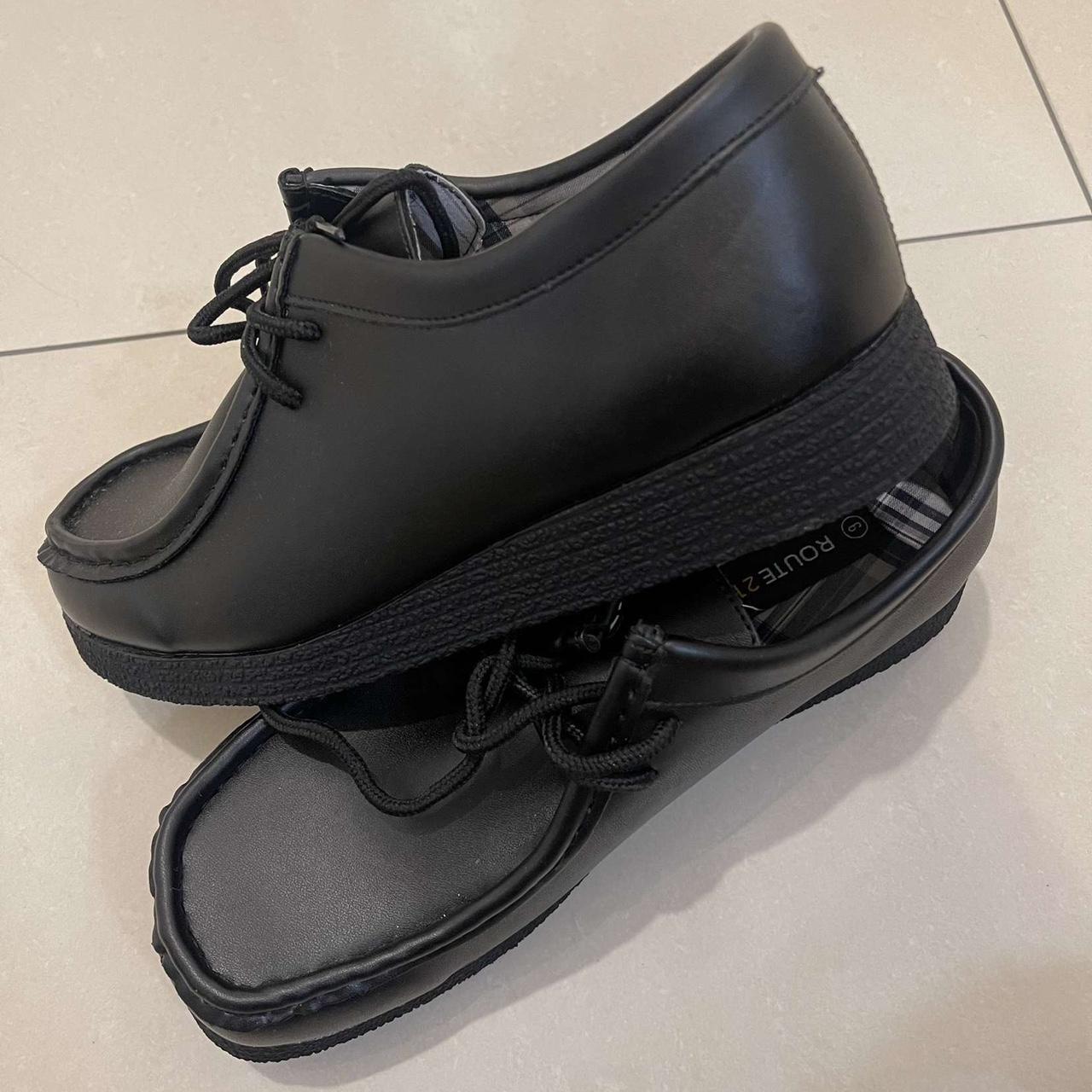Black Route 21 JACE School Shoes Size 6 | Depop