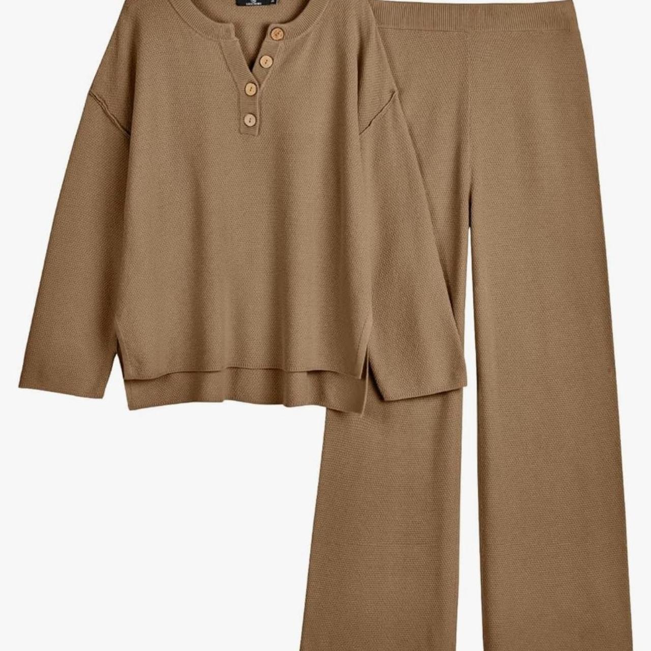 LILLUSORY Women's 2 Piece Lounge Sets Oversized... - Depop