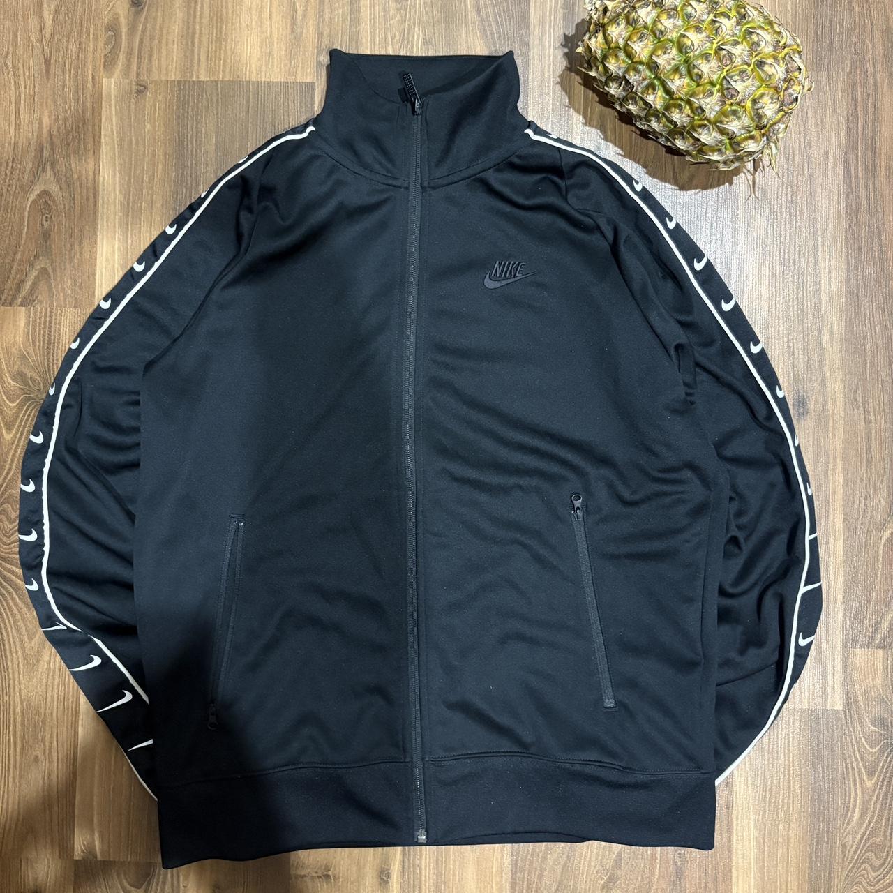 Black Nike track jacket #trackjacket Size Medium Men’s | Depop