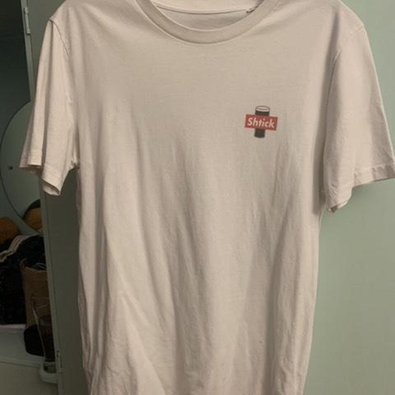 Guinness Guru ‘Shtick’ White t-shirt - Depop